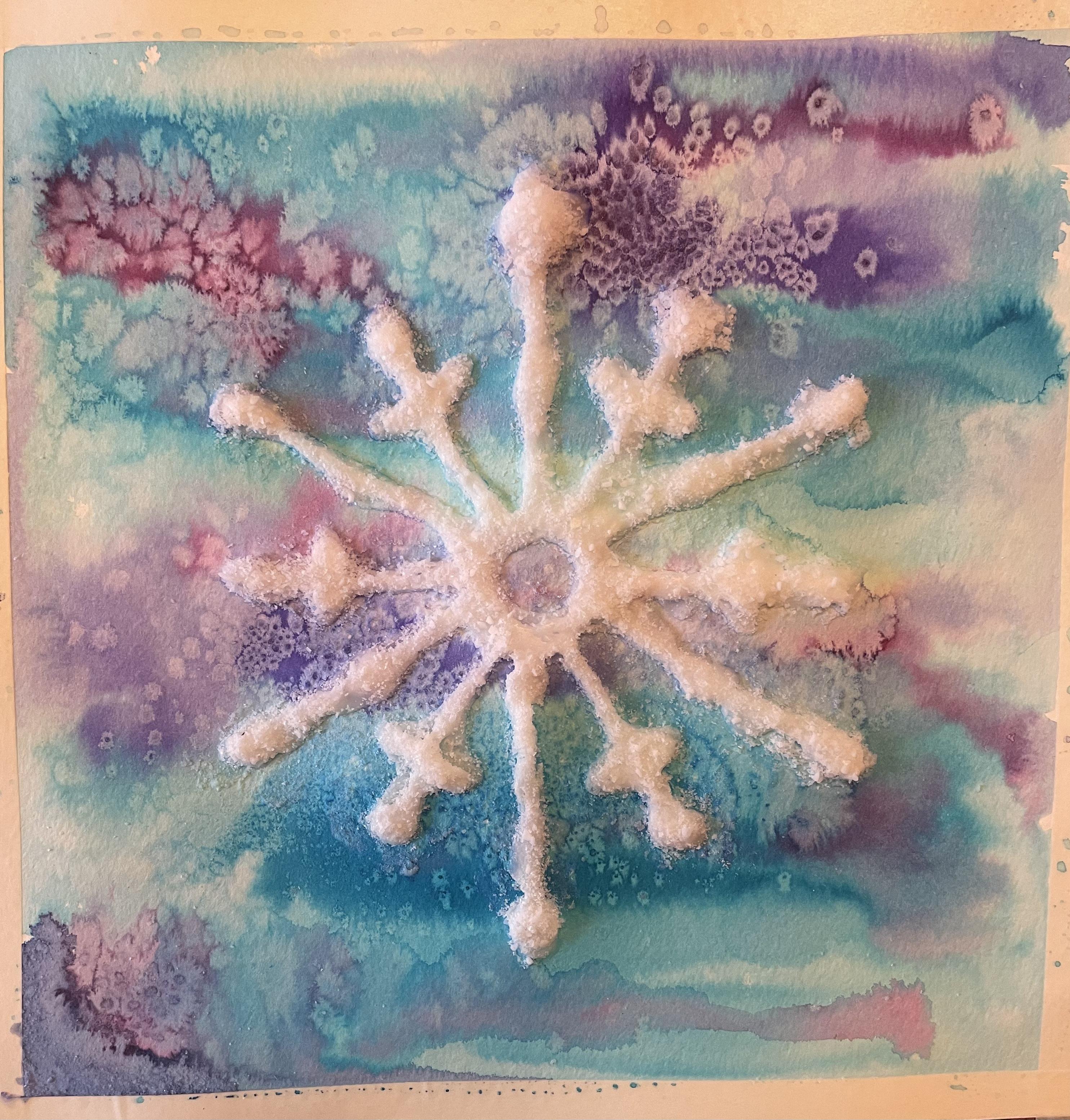 Sparkling Salt Snowflake : 3 Steps (with Pictures) - Instructables