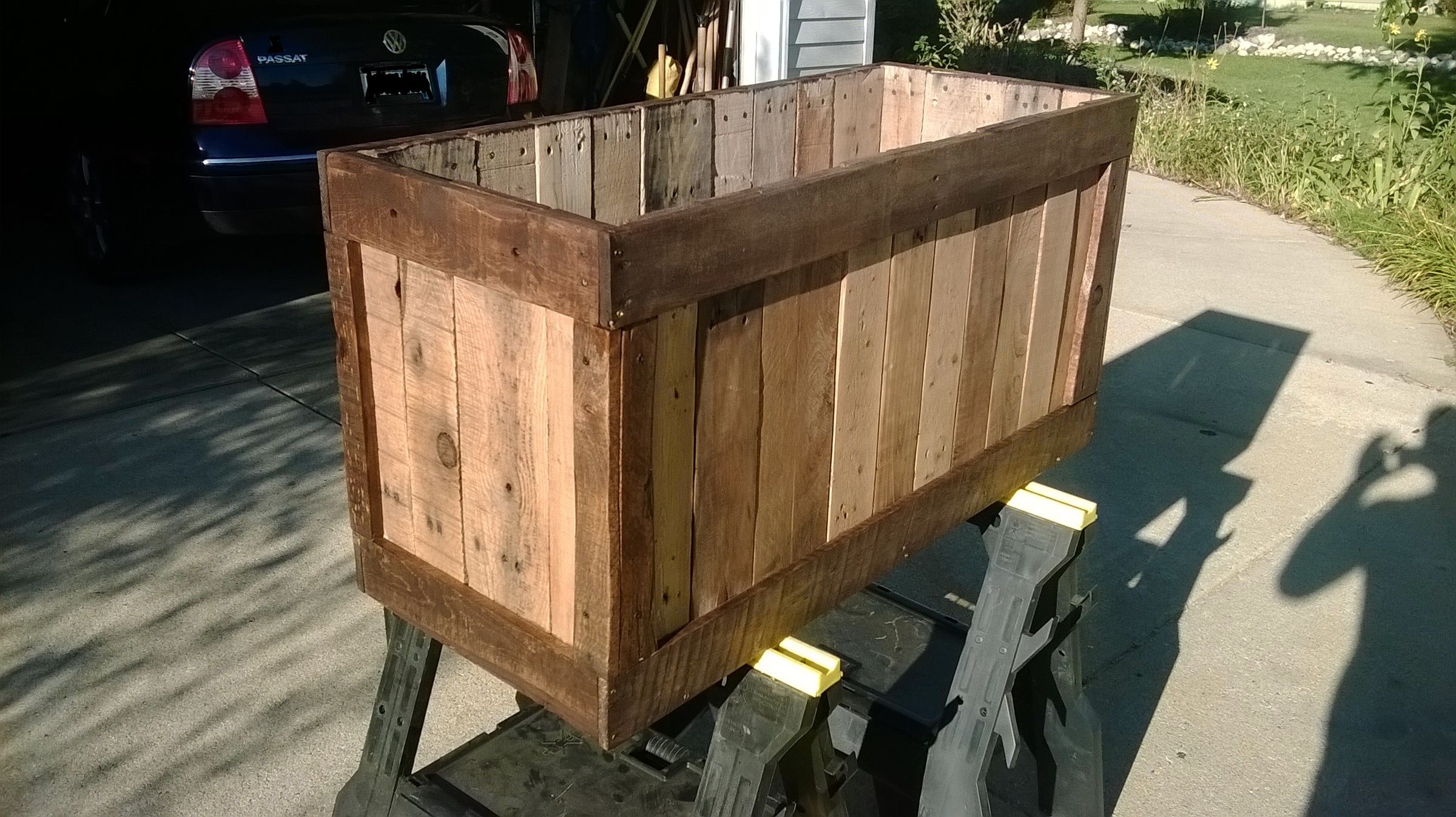 False Bottom Trunk From Reclaimed Wood (Pallets) : 7 Steps (with ...