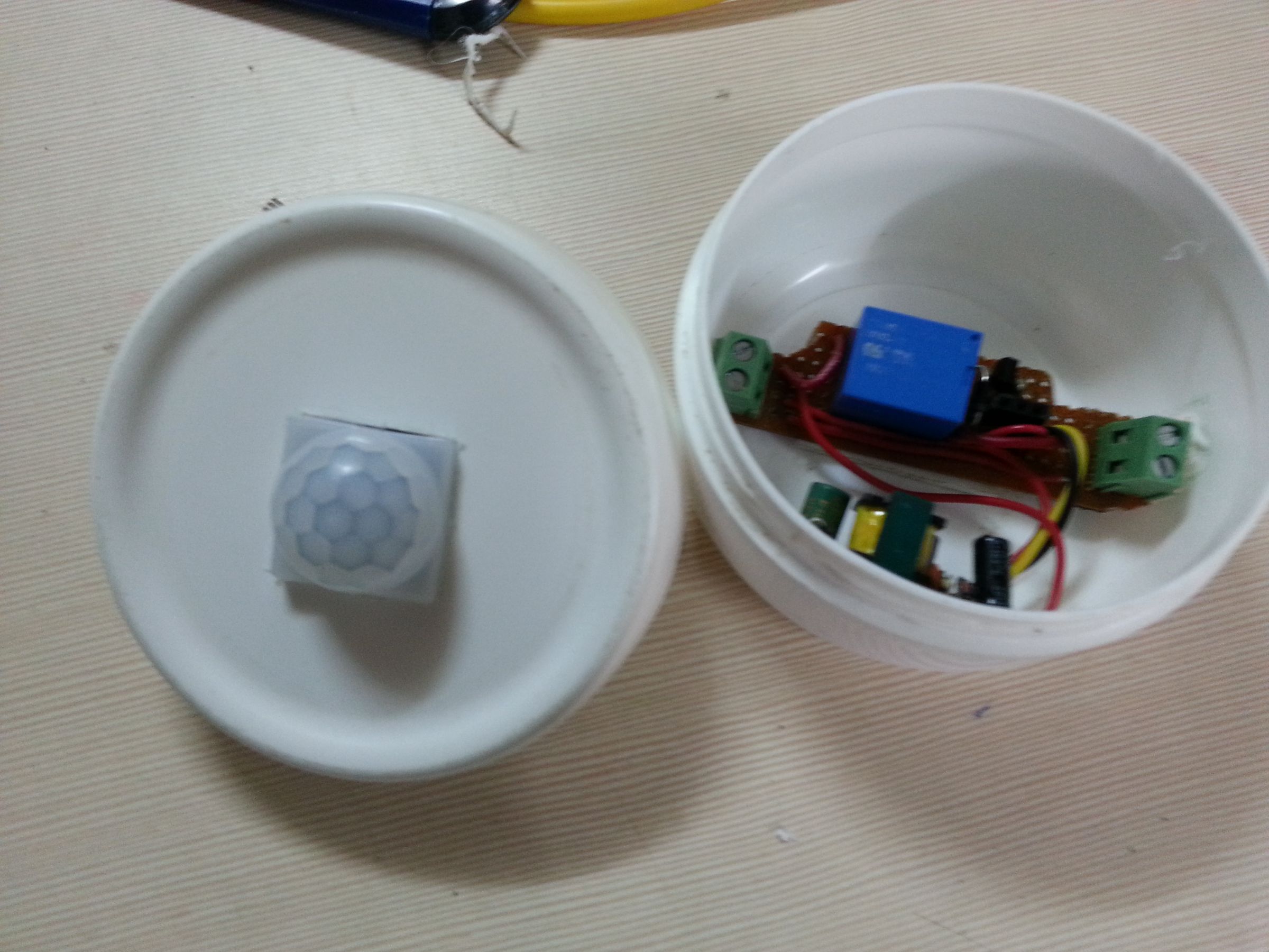 Simple Motion Sensor Light : 5 Steps - Instructables