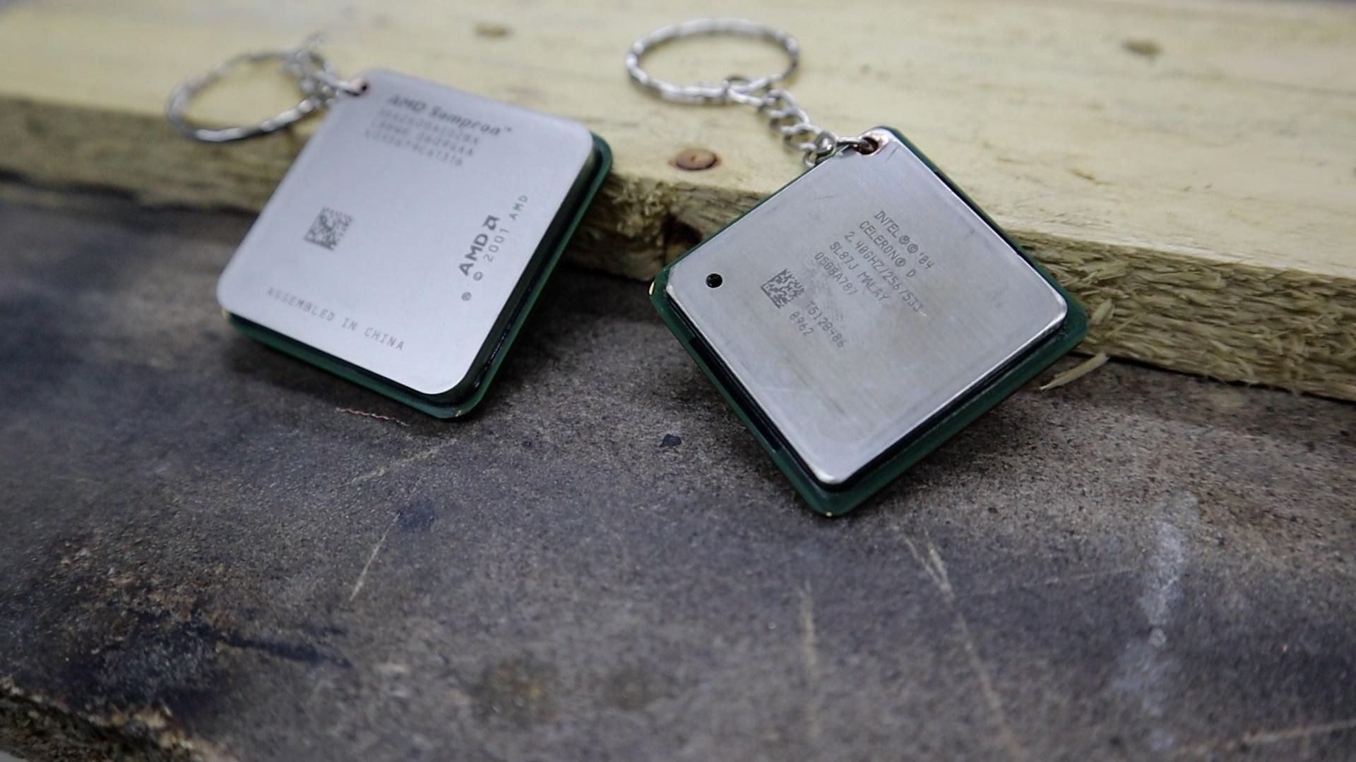 How to Reuse Old CPUs and Make Beautiful Keyrings : 5 Steps - Instructables
