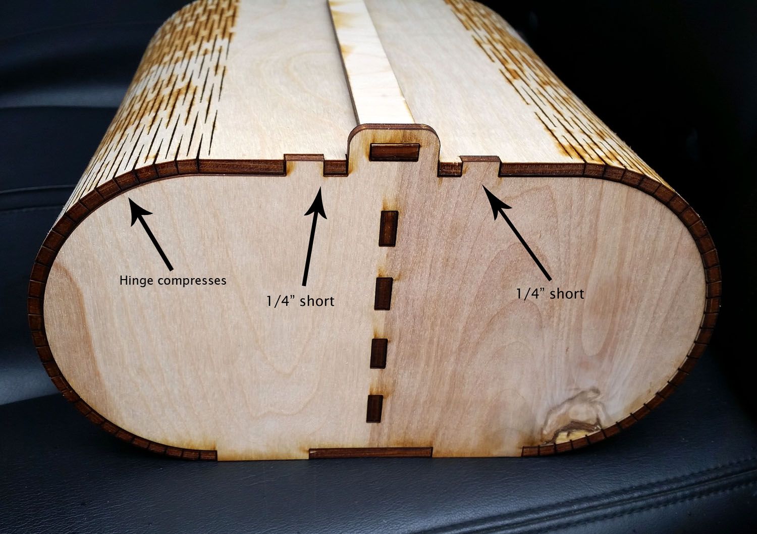 Wooden Jewelry/gift Box With Living Hinges - Instructables