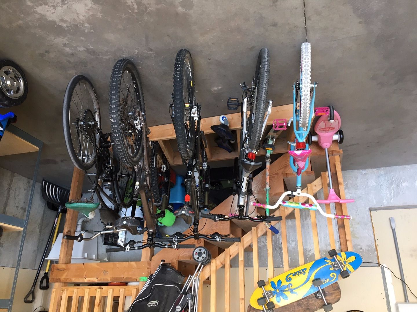 Garage Bike Rack, Simple & Clean Design - Instructables