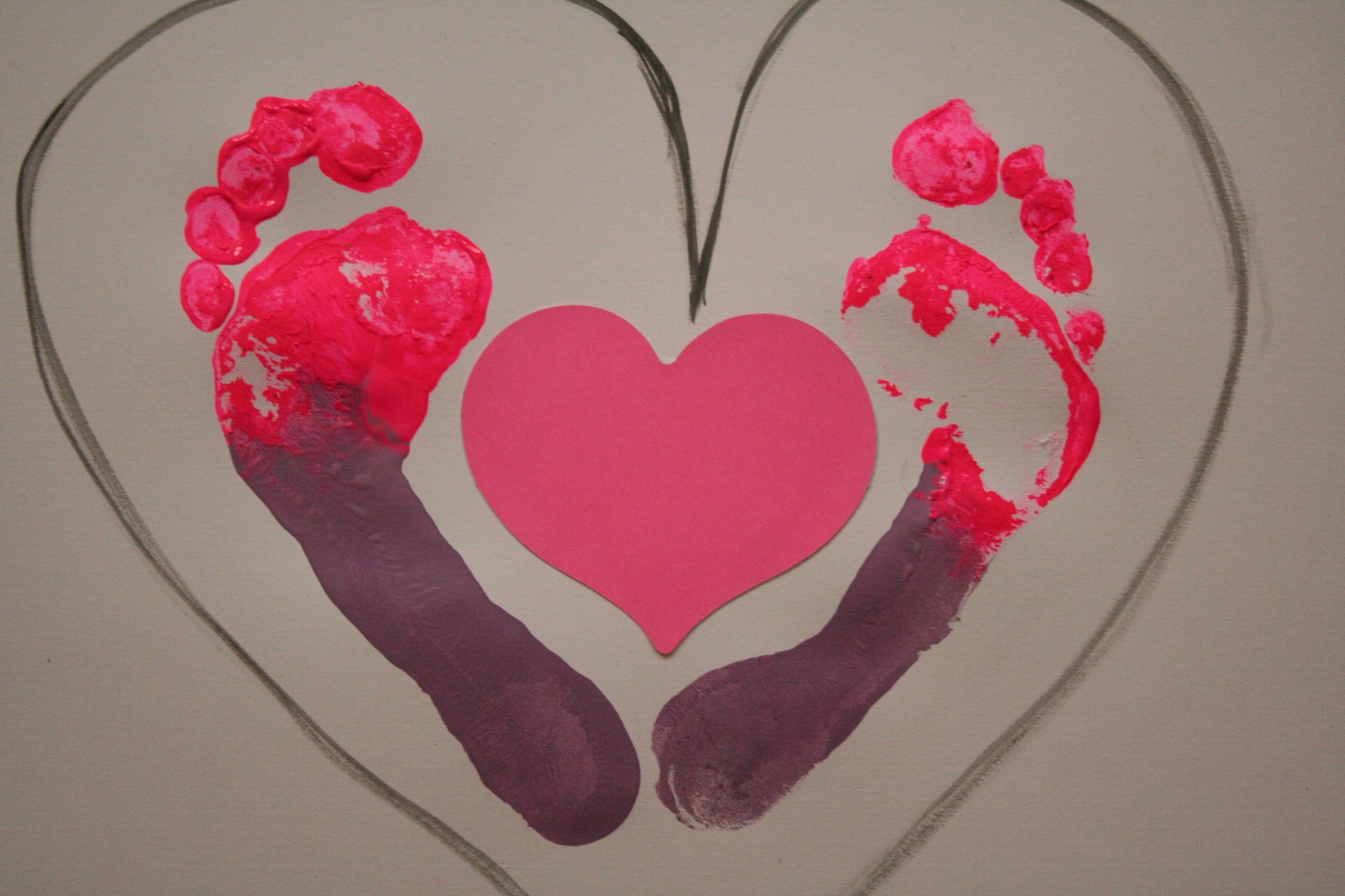 Footprint Hearts : 5 Steps (with Pictures) - Instructables