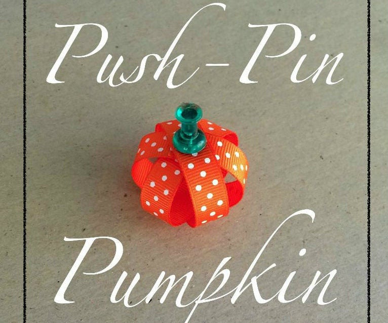 Push-Pin Pumpkin : 4 Steps (with Pictures) - Instructables