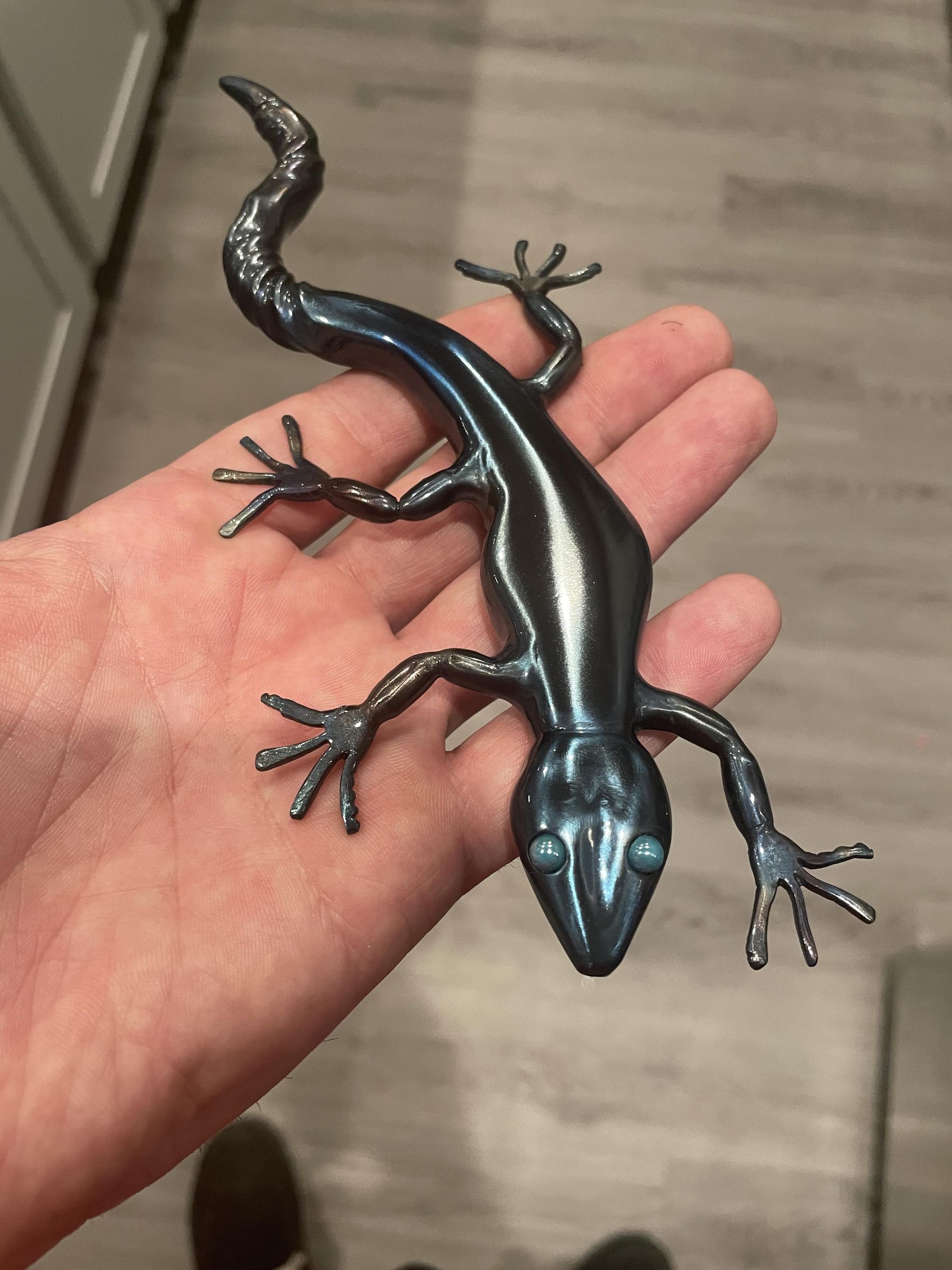 How to Make a Beautiful Lizard From Simple Scrap Metal : 8 Steps (with ...