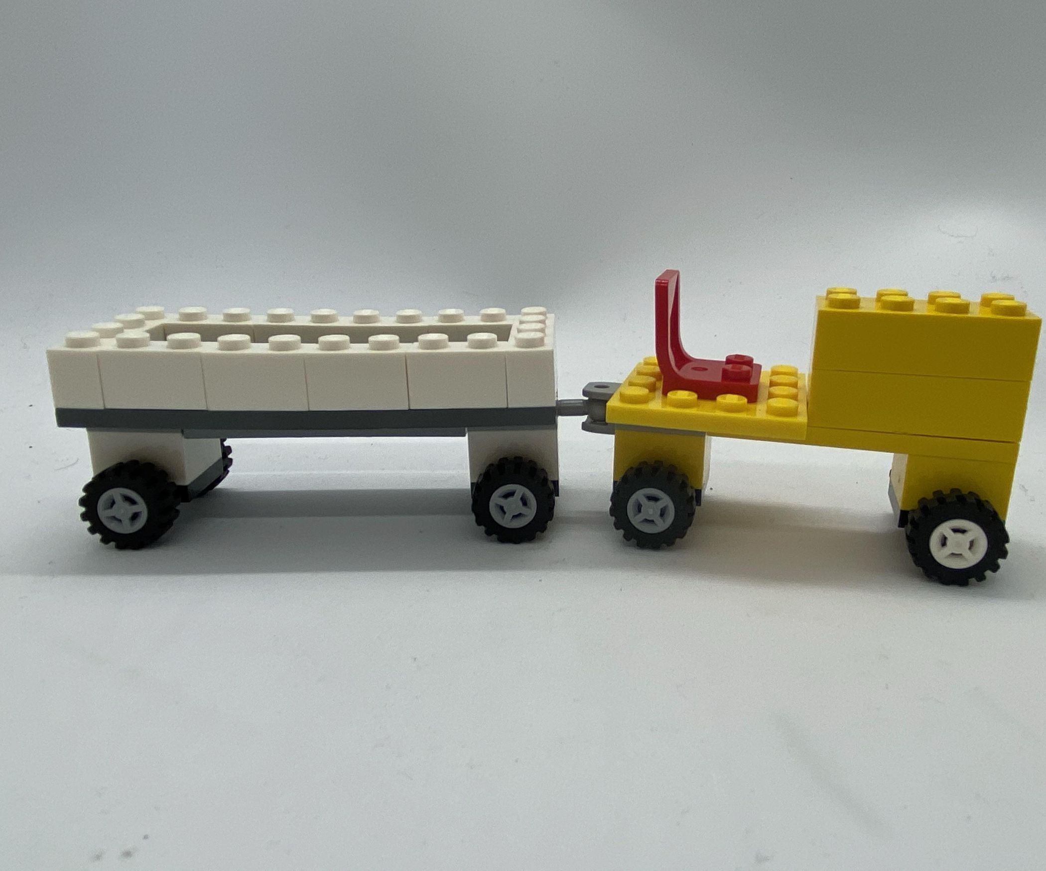 LEGO: Tractor and Trailer : 8 Steps - Instructables