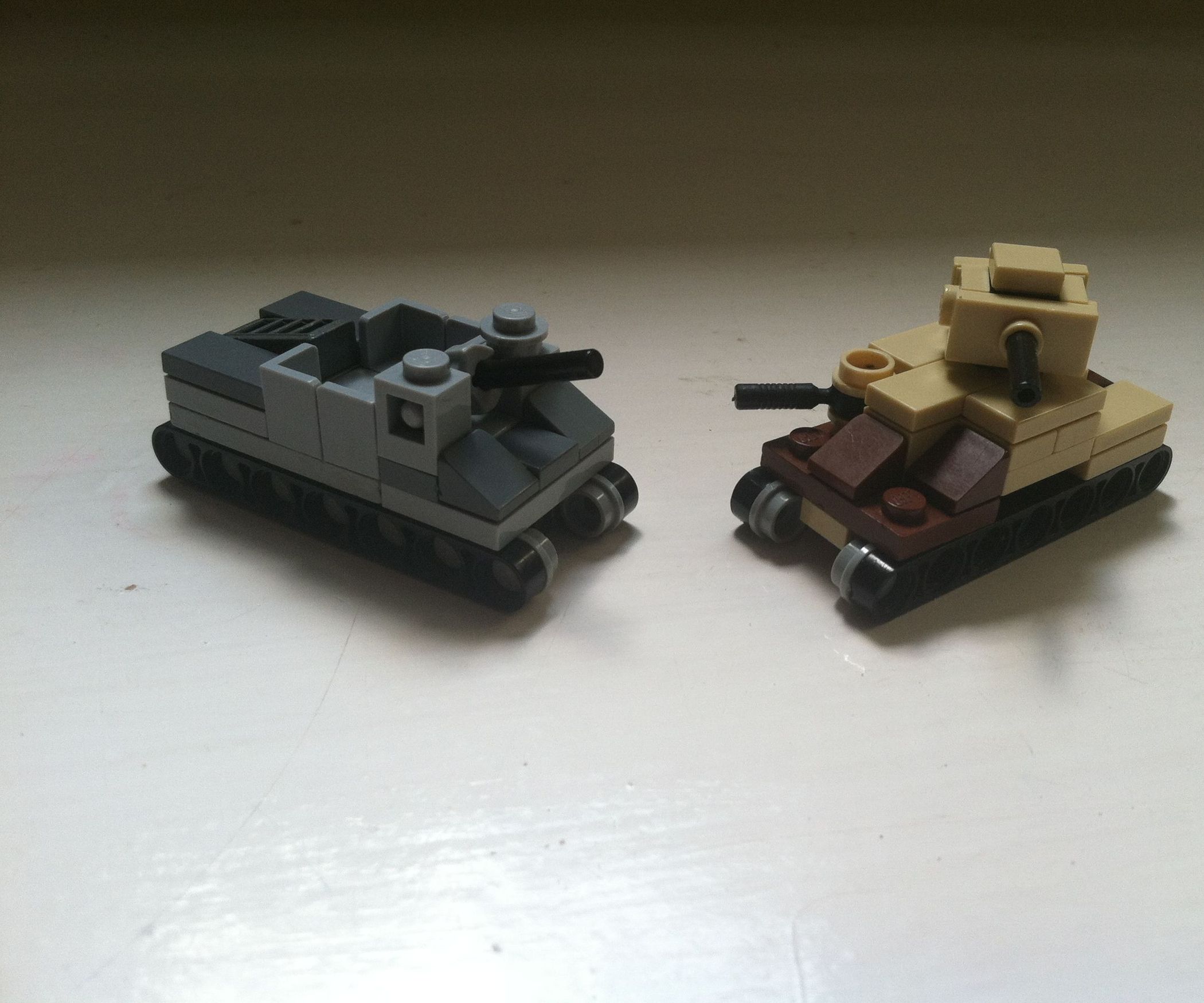 Mini Lego Tanks! : 7 Steps - Instructables