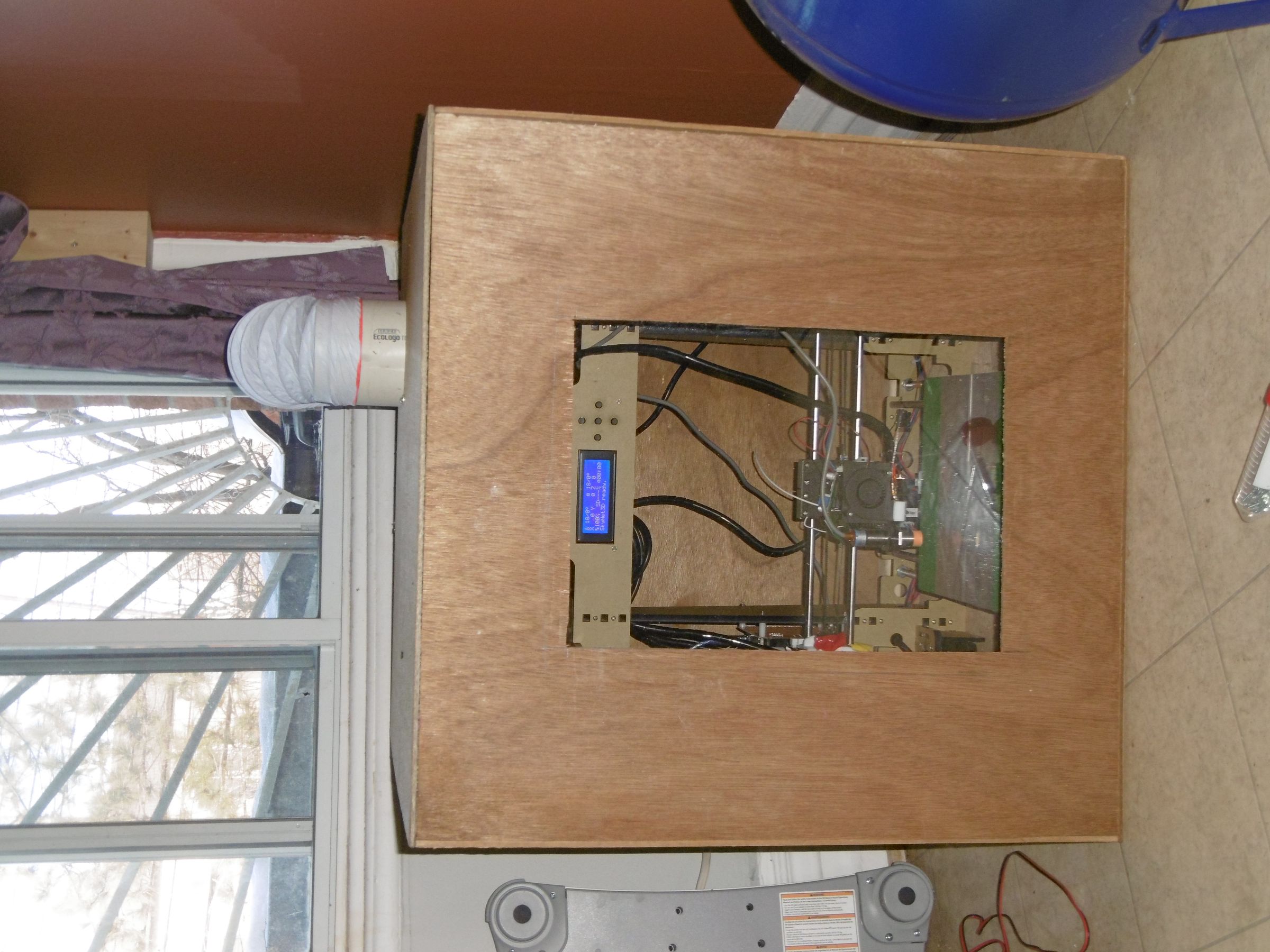 Easy and Cheap 3D Printer Fume Hood Enclosure : 9 Steps - Instructables