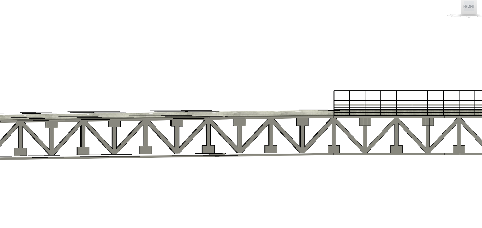 The Victory Bridge (Suspension Pedestrian Bridge Made in Revit) : 8 ...