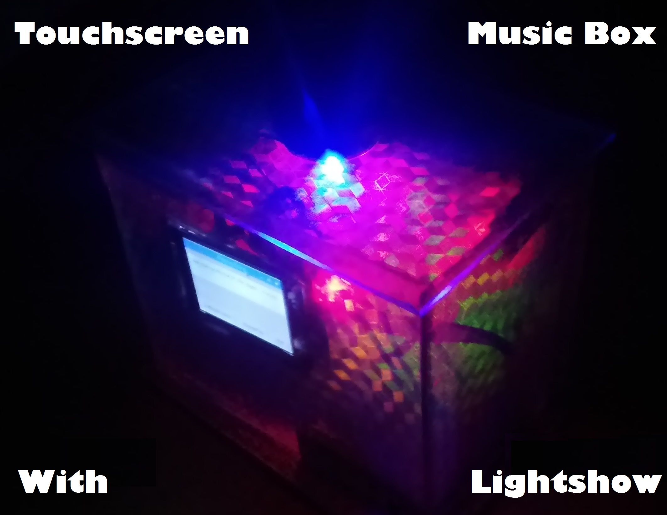 Touchscreen Musicbox With Lightshow : 6 Steps (with Pictures) - Instructables