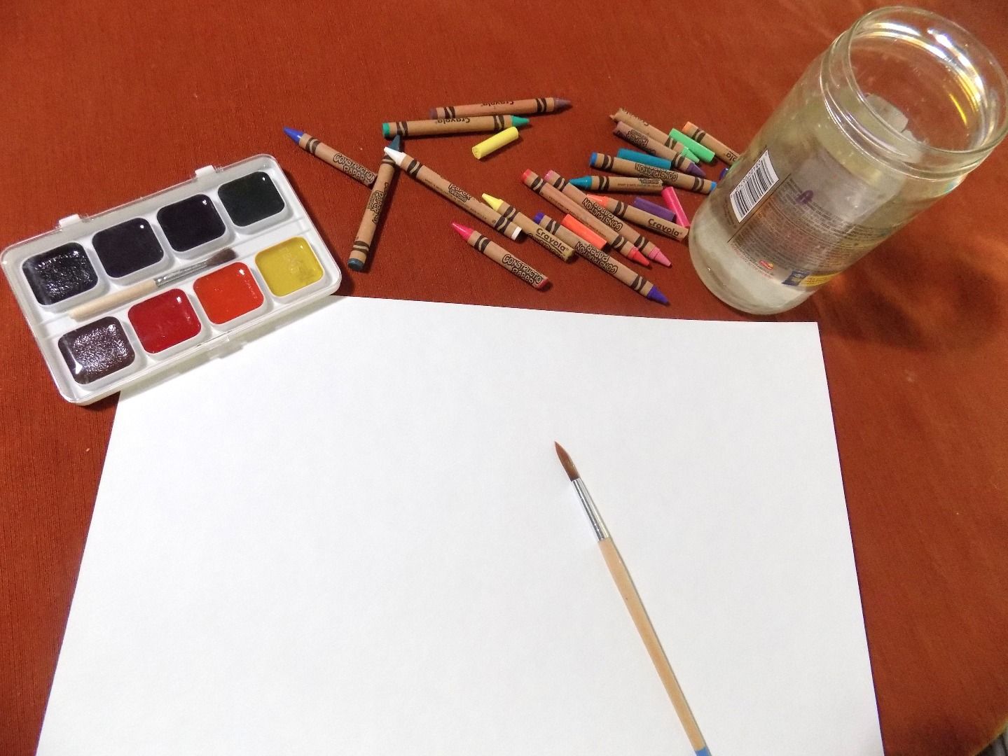 No More Tears Watercolor: Crayon Resist : 7 Steps (with Pictures ...