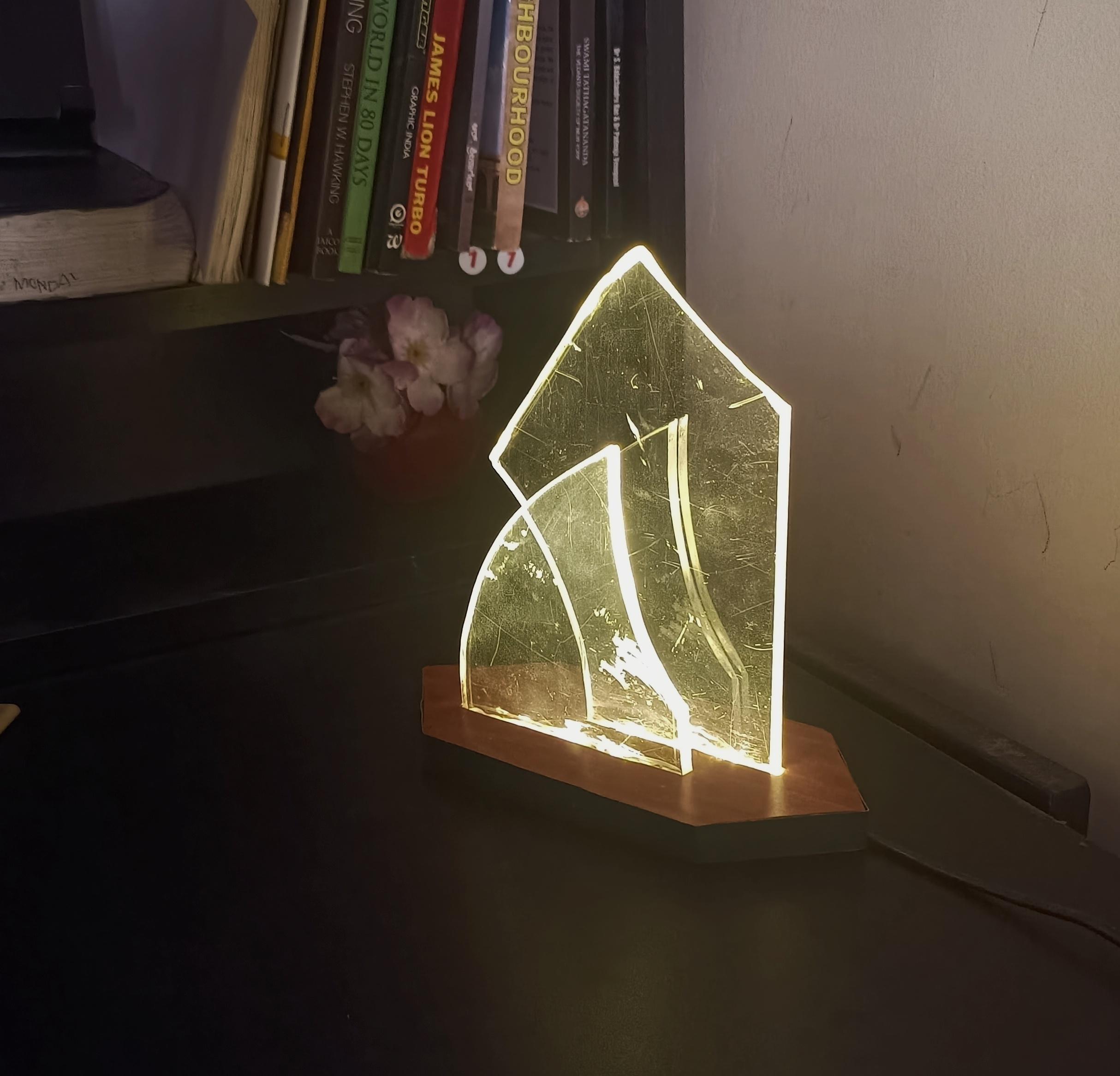 DIY Acrylic Desk Lamp : 4 Steps (with Pictures) - Instructables