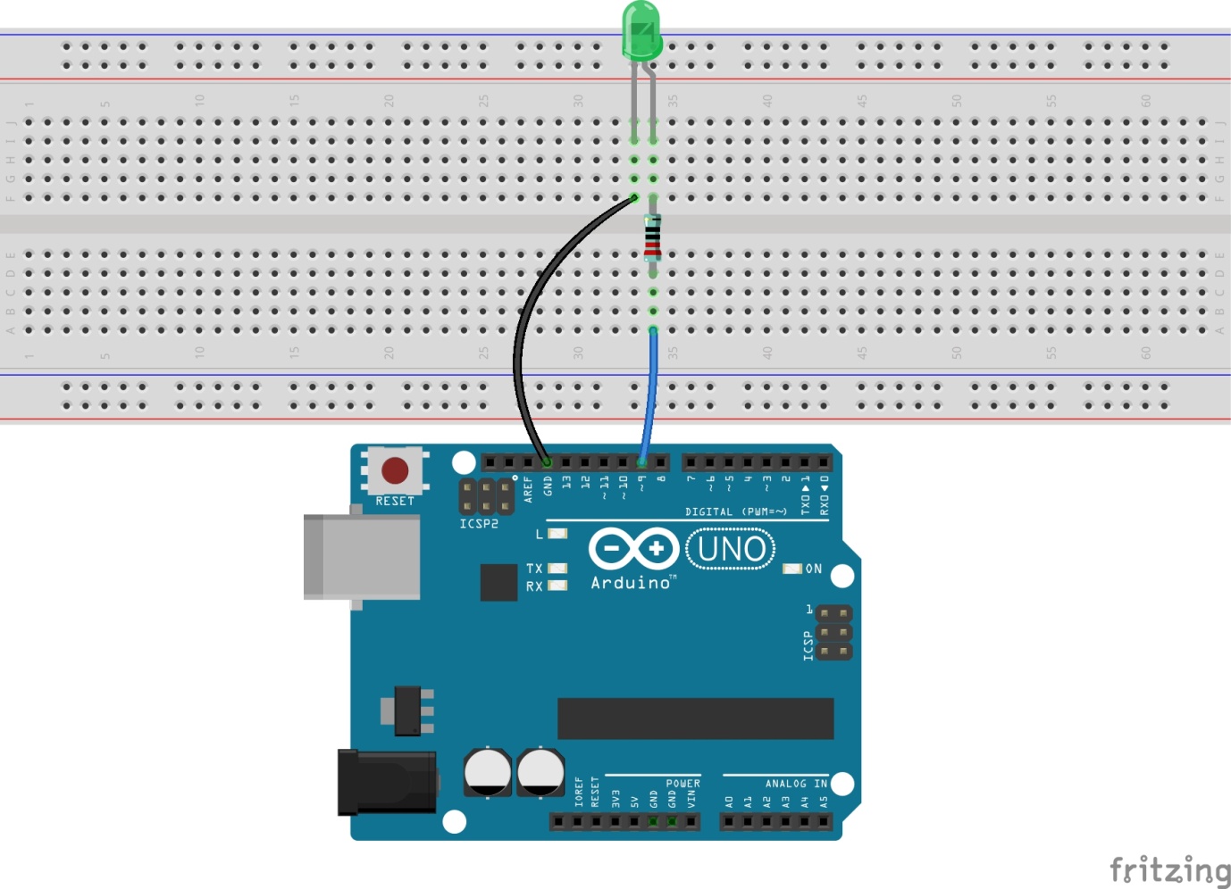 Breathing LED With Arduino Uno R3 : 5 Steps - Instructables