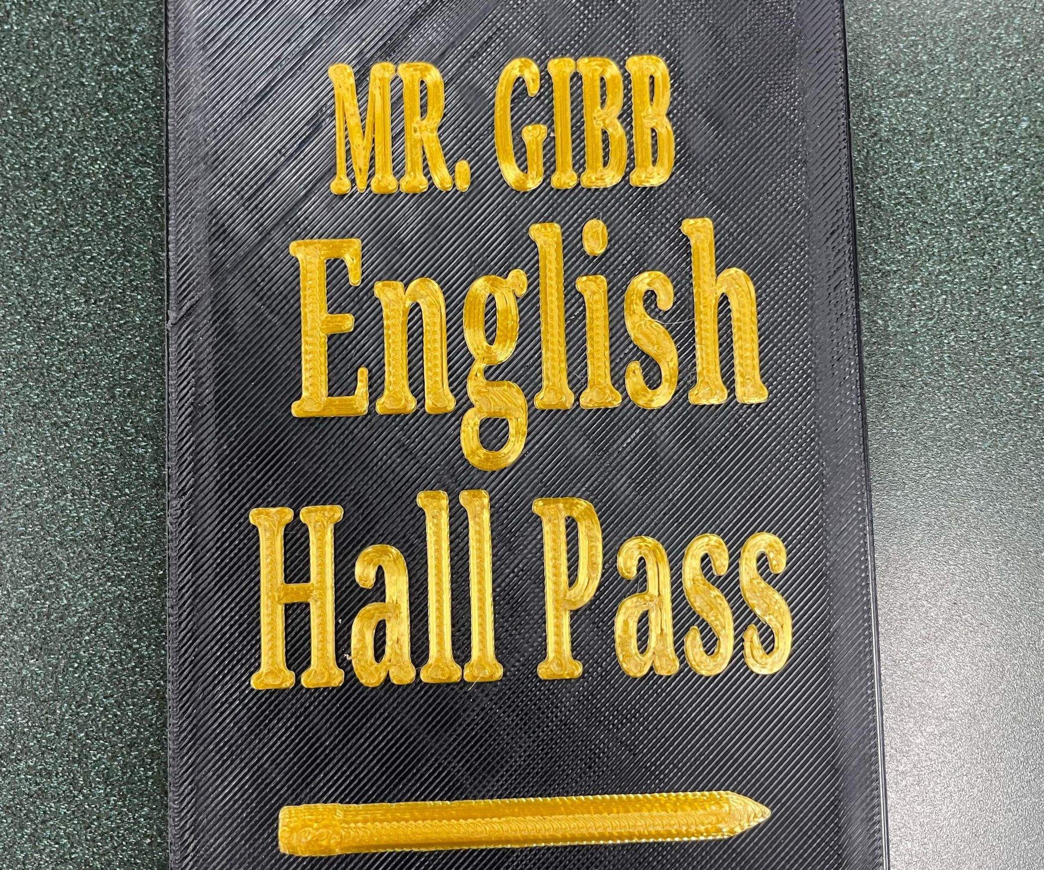 Classroom Hall Pass : 3 Steps - Instructables