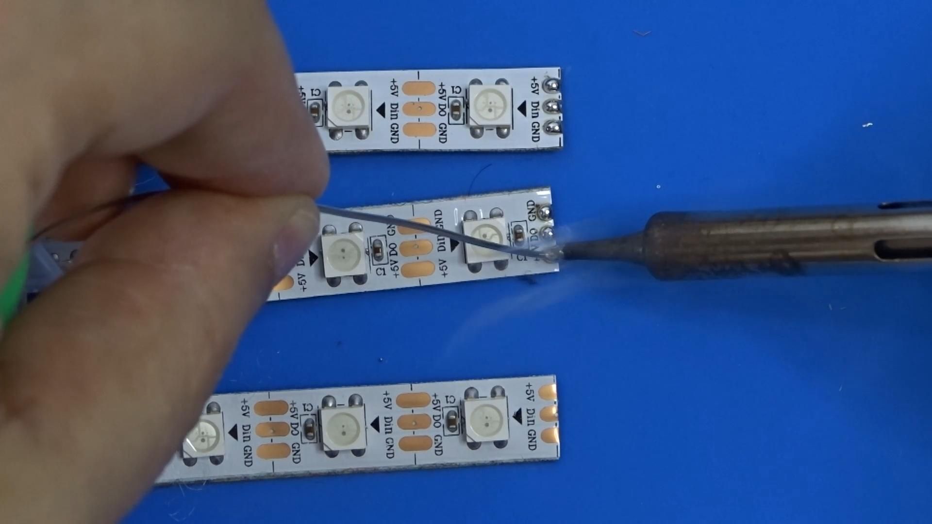 Interactive LED Cloud With Thunderstorm Effects and WiFi, Controlled ...