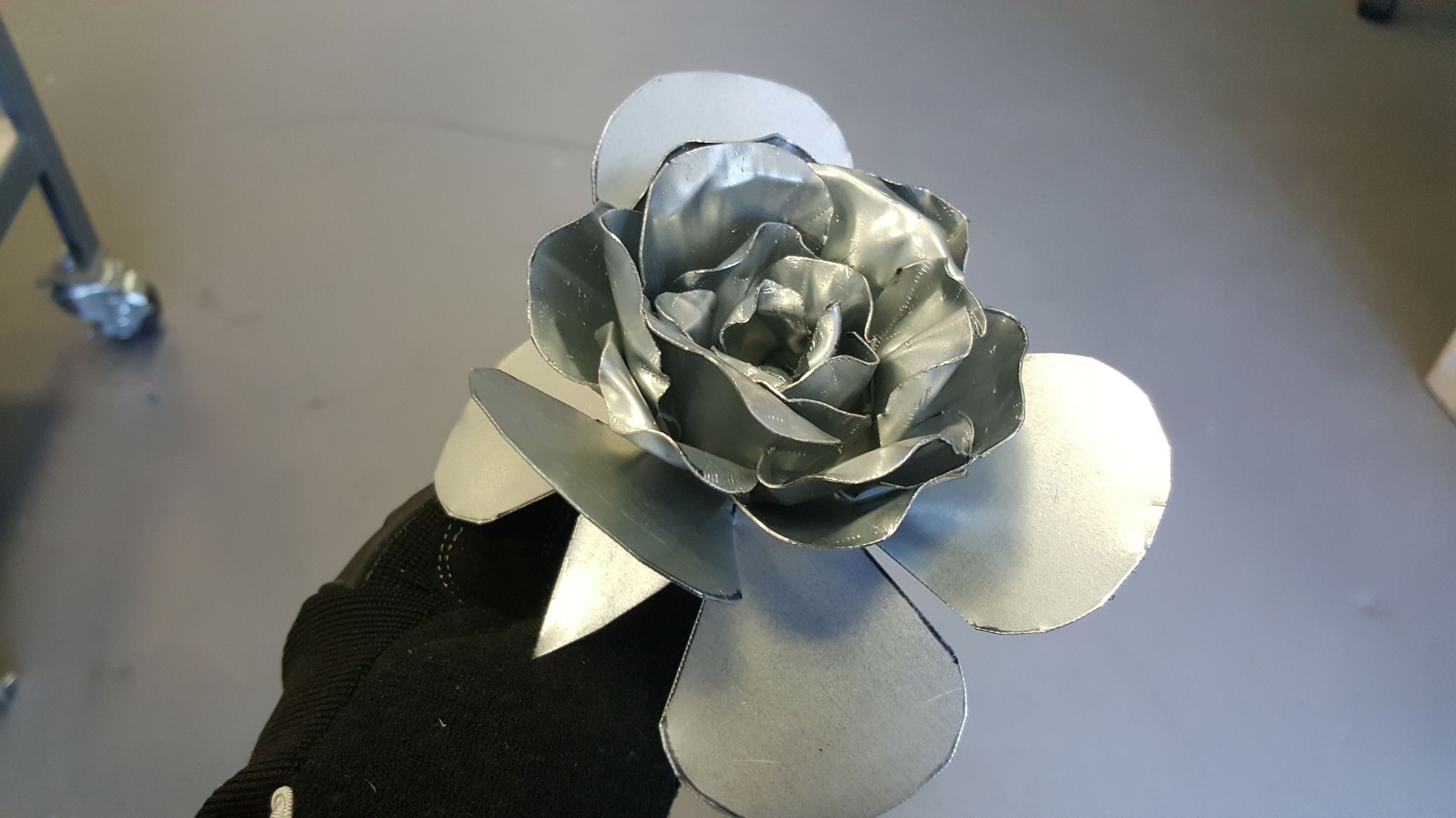 Home Improvement Store: Metal Rose : 14 Steps (with Pictures ...
