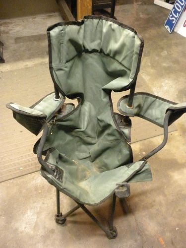 Reusing an Old Fold-up Chair : 4 Steps - Instructables