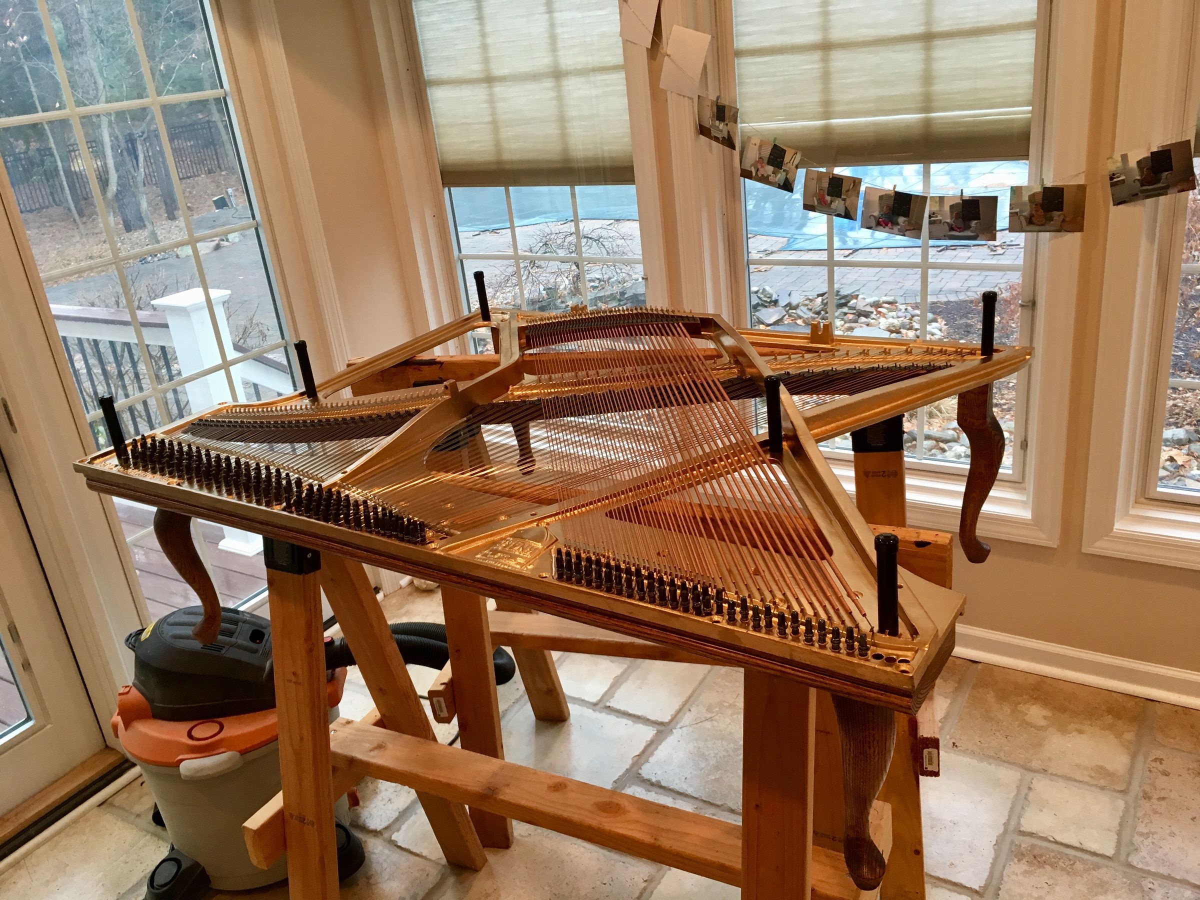 Piano Harp Coffee Table : 7 Steps (with Pictures) - Instructables