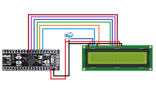 LCD Interfacing Using STM32 Blackpill - Instructables