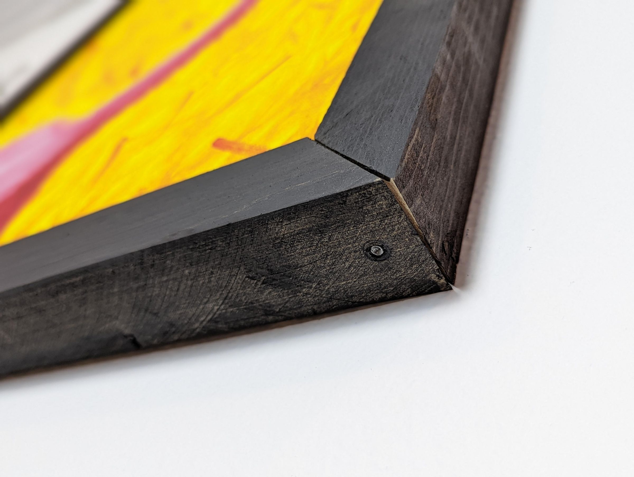 Make a Canvas Art Frame From a Single 2x4 : 6 Steps (with Pictures ...