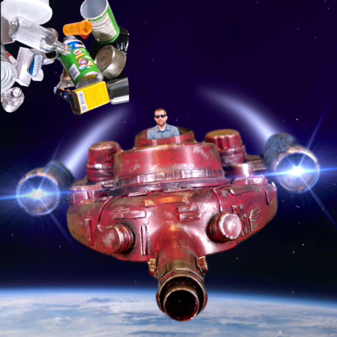 Spaceship Made From Trash! : 5 Steps - Instructables