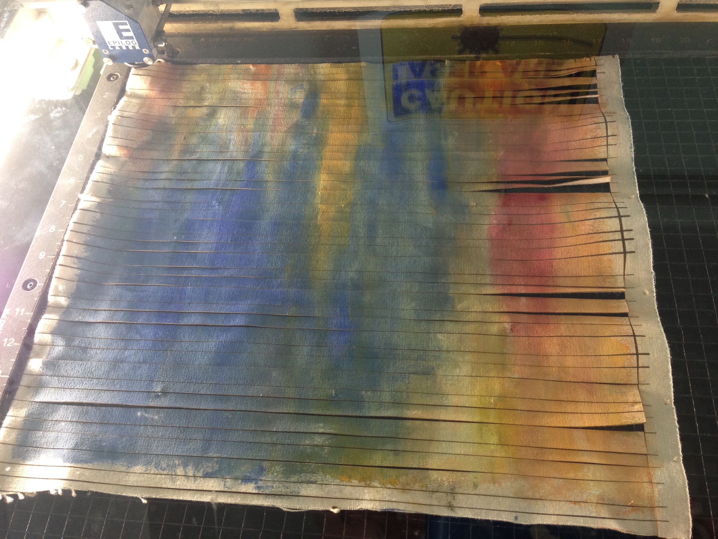 Painted Canvas Strip Basket : 9 Steps (with Pictures) - Instructables