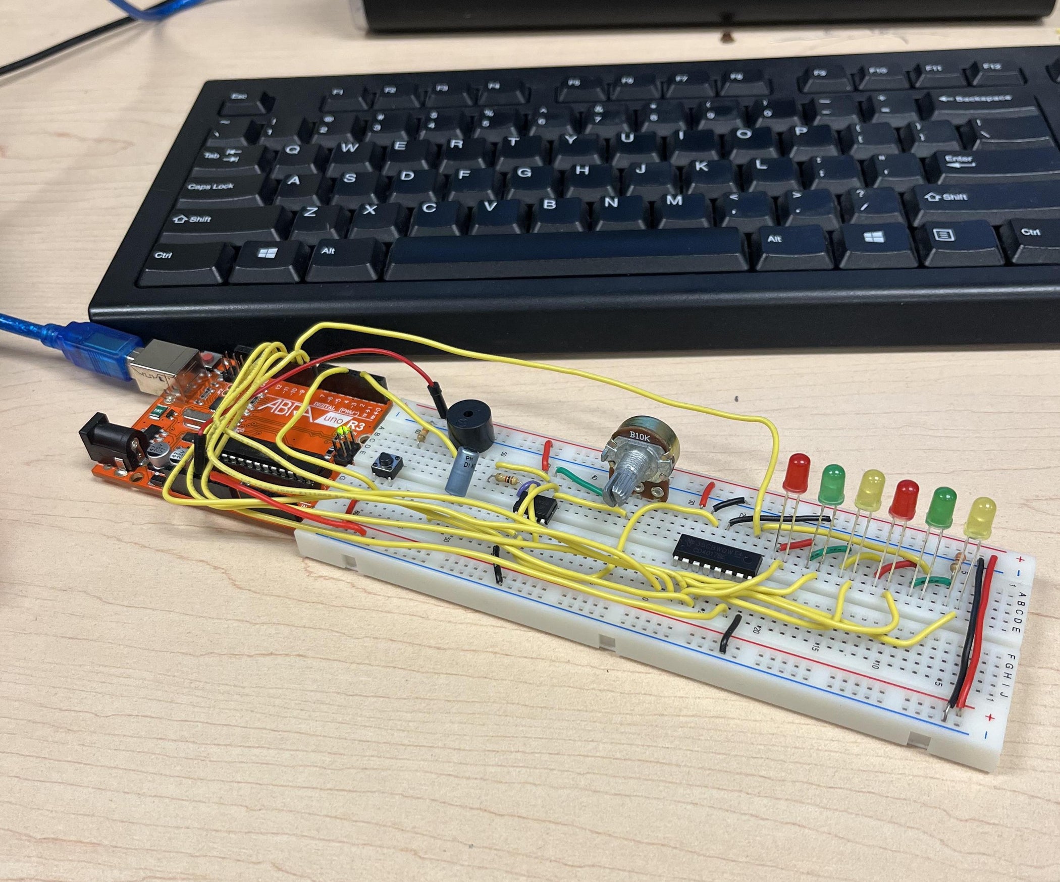 LED Chaser Game With 555 & 4017 : 7 Steps - Instructables