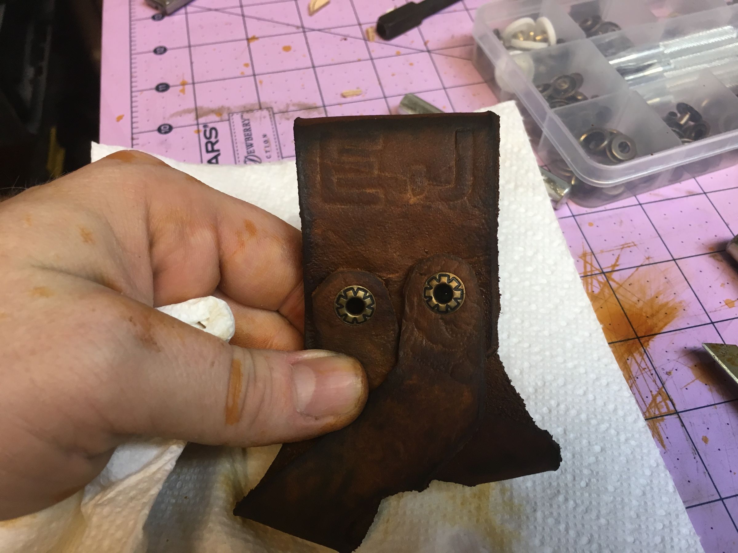 Custom Leather Caliper Holster : 8 Steps (with Pictures) - Instructables