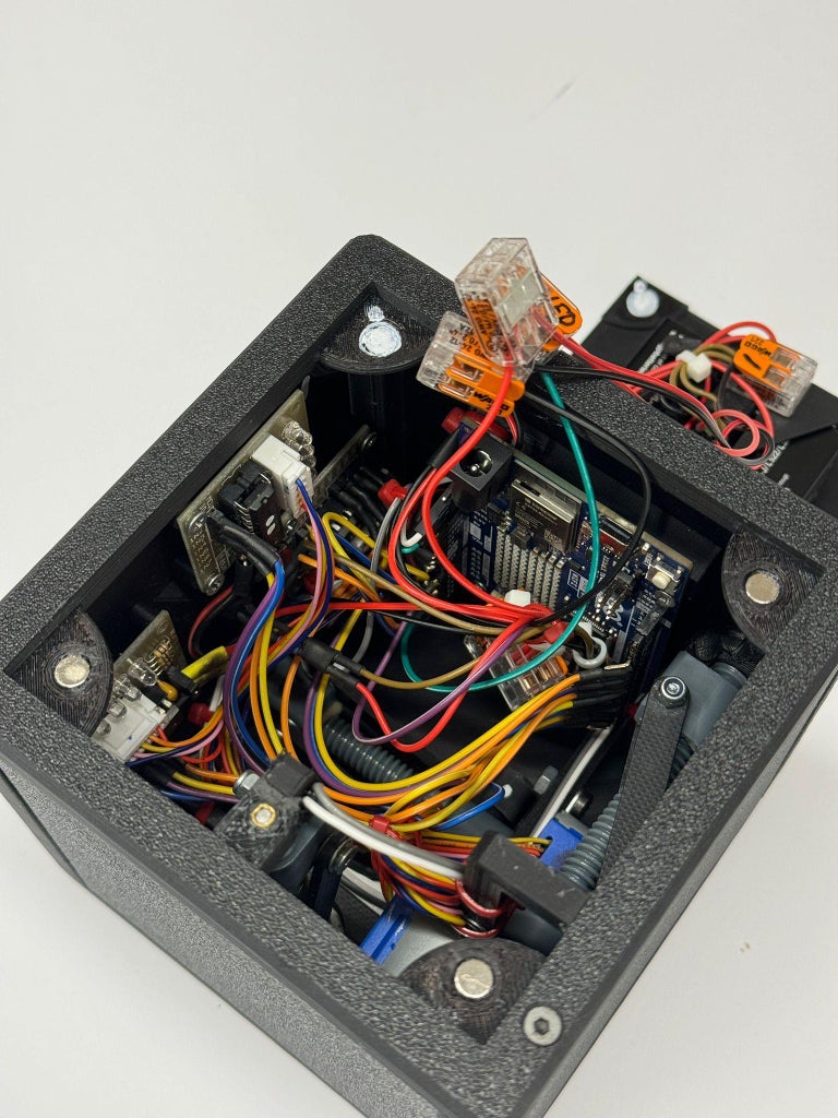 Time Cube Arduino Kinetic Clock 8 Steps Instructables