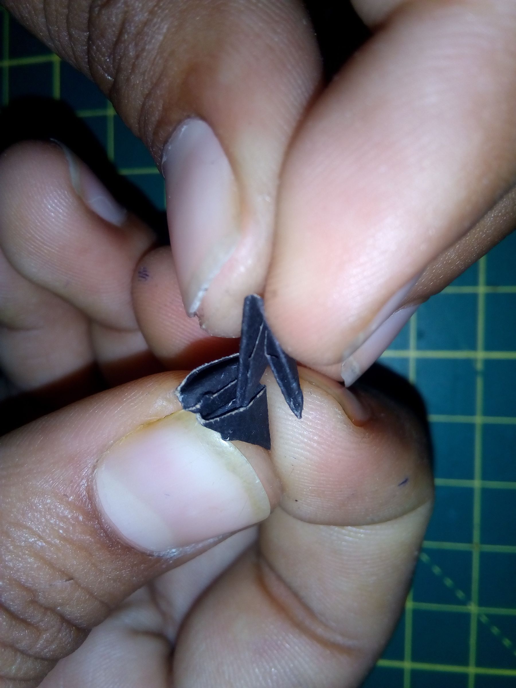 Origami Key Chain : 9 Steps (with Pictures) - Instructables