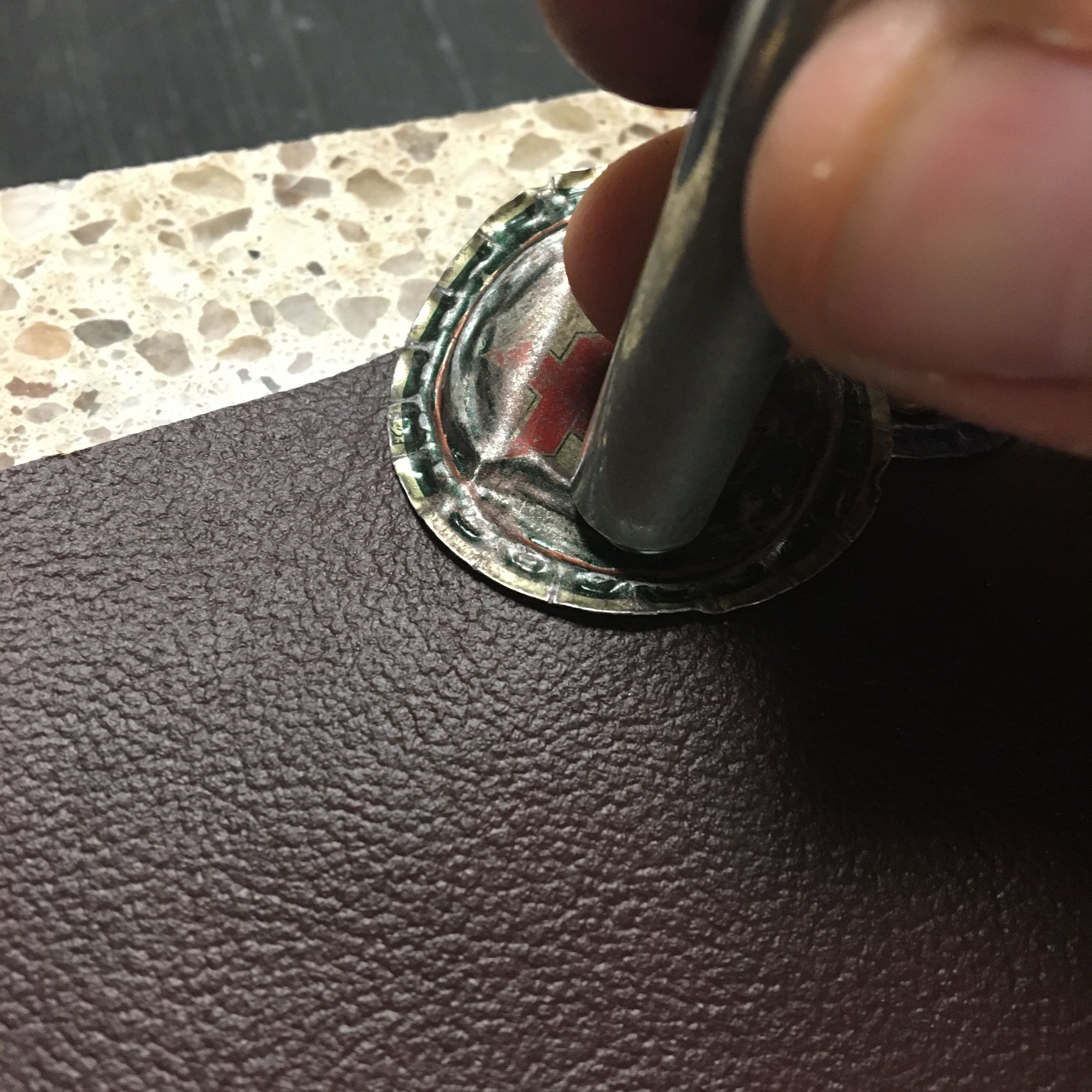 Bottle Cap Armored Bracer for Zombie Protection : 11 Steps (with ...