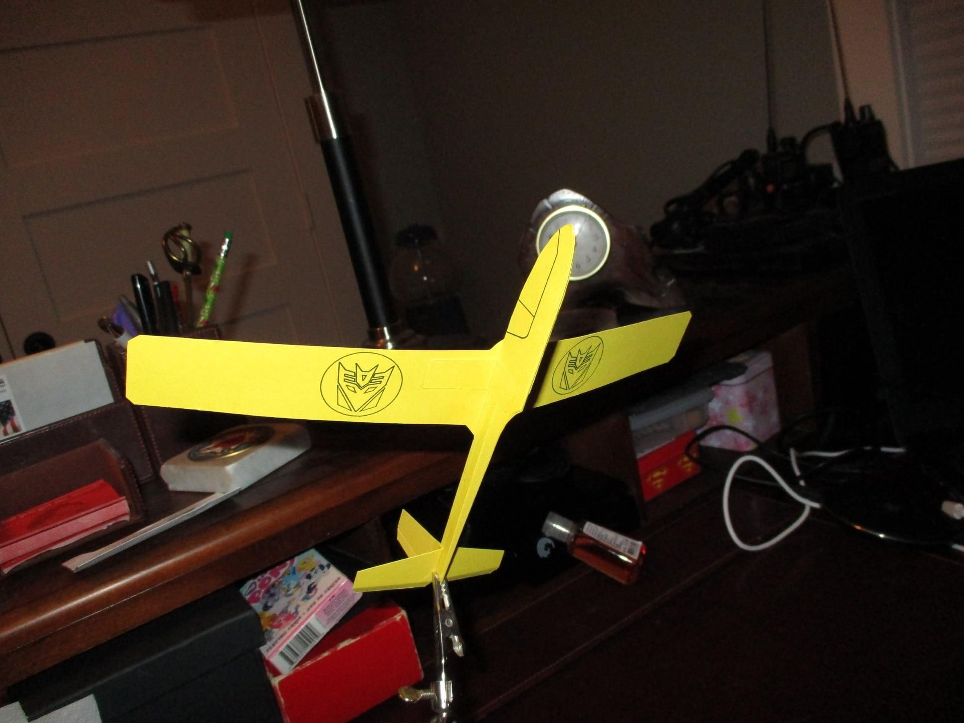 Card Stock Sport Glider II : 8 Steps (with Pictures) - Instructables