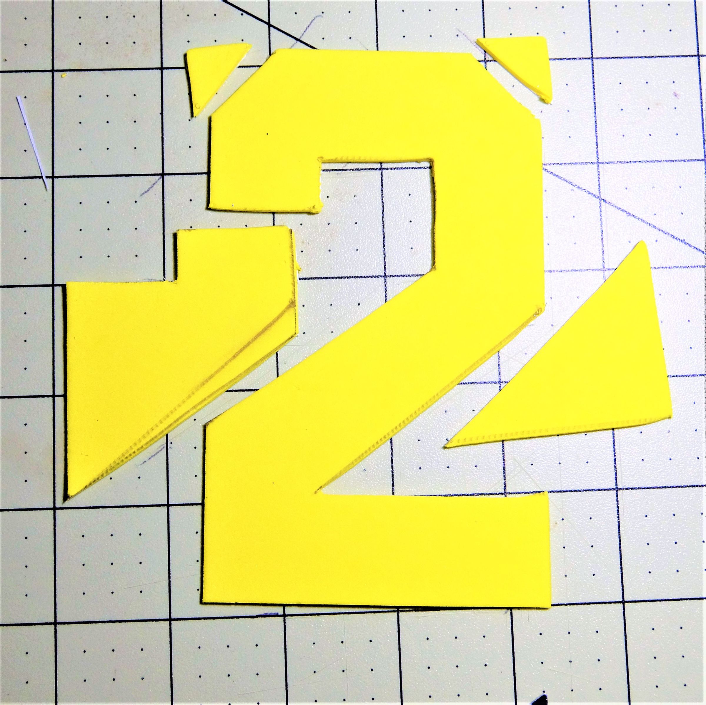 Draw and Cut Out Jersey Numbers 0 to 9 : 14 Steps (with Pictures ...