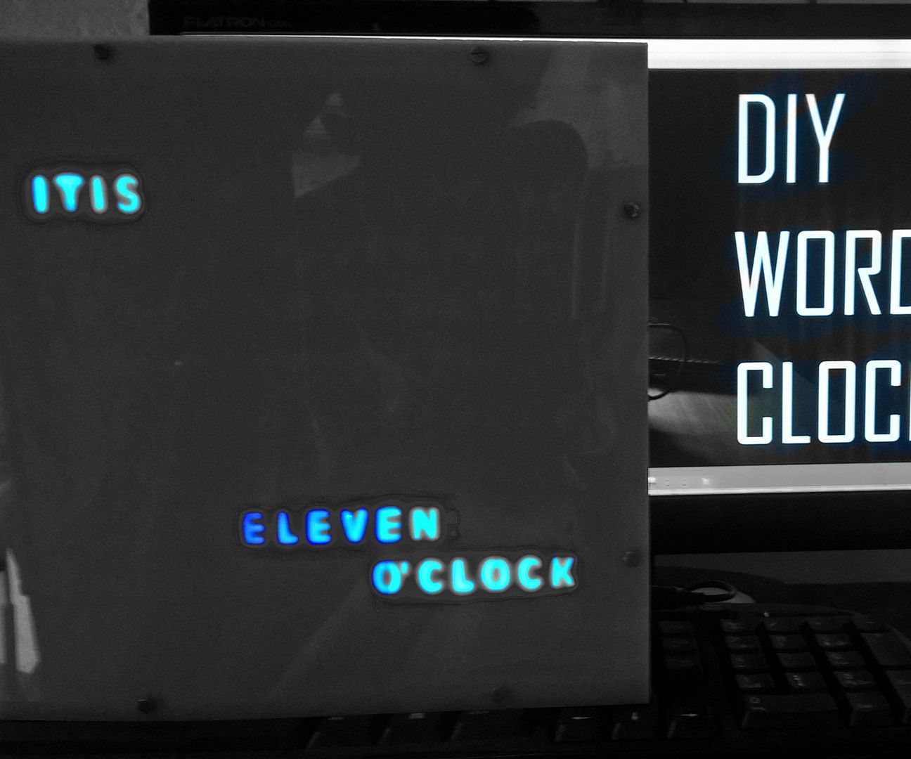 DIY Word Clock : 10 Steps (with Pictures) - Instructables