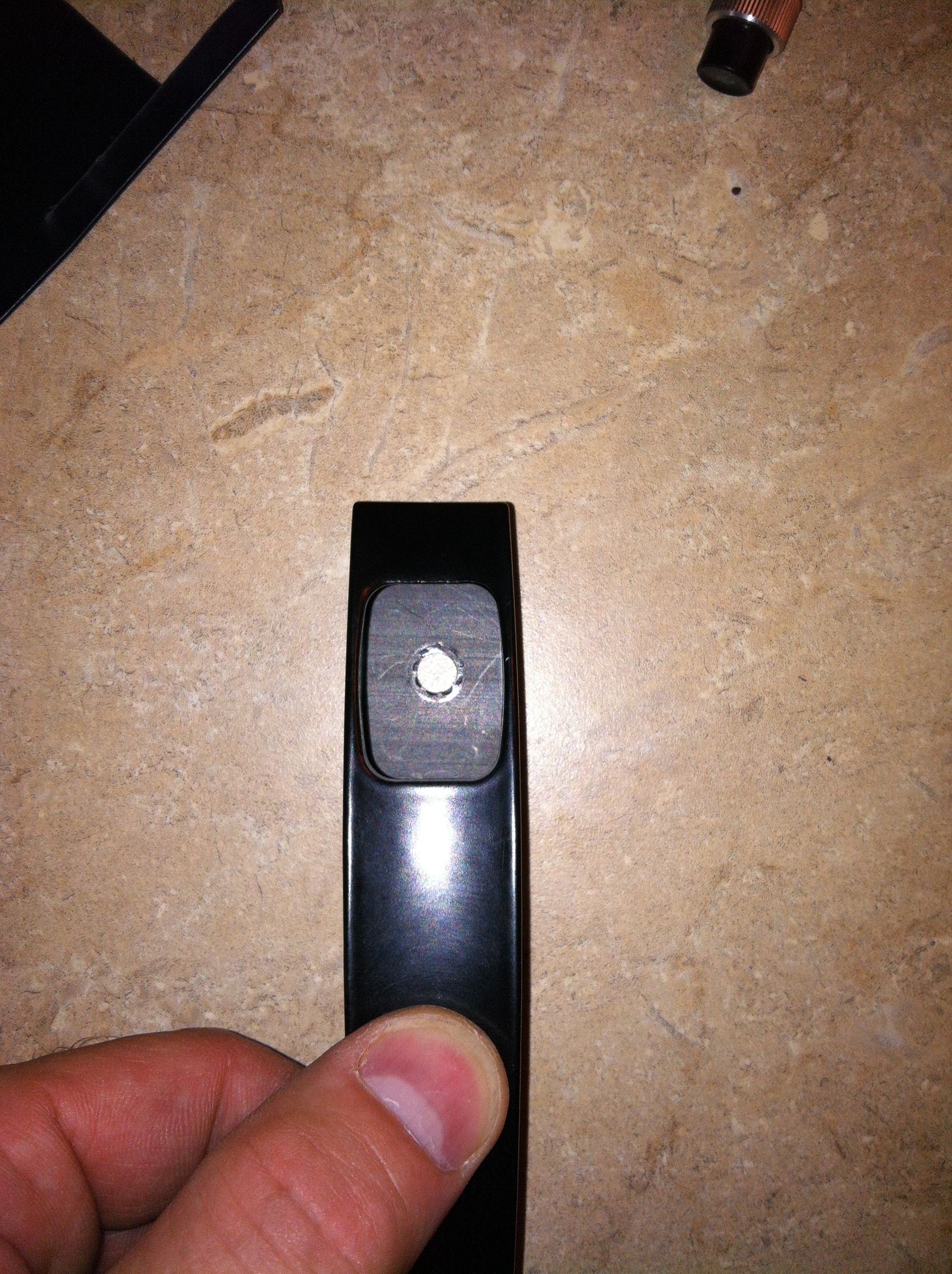 Screen Door Handle, Converted to an Electric Door Handle/Switch. : 3 ...