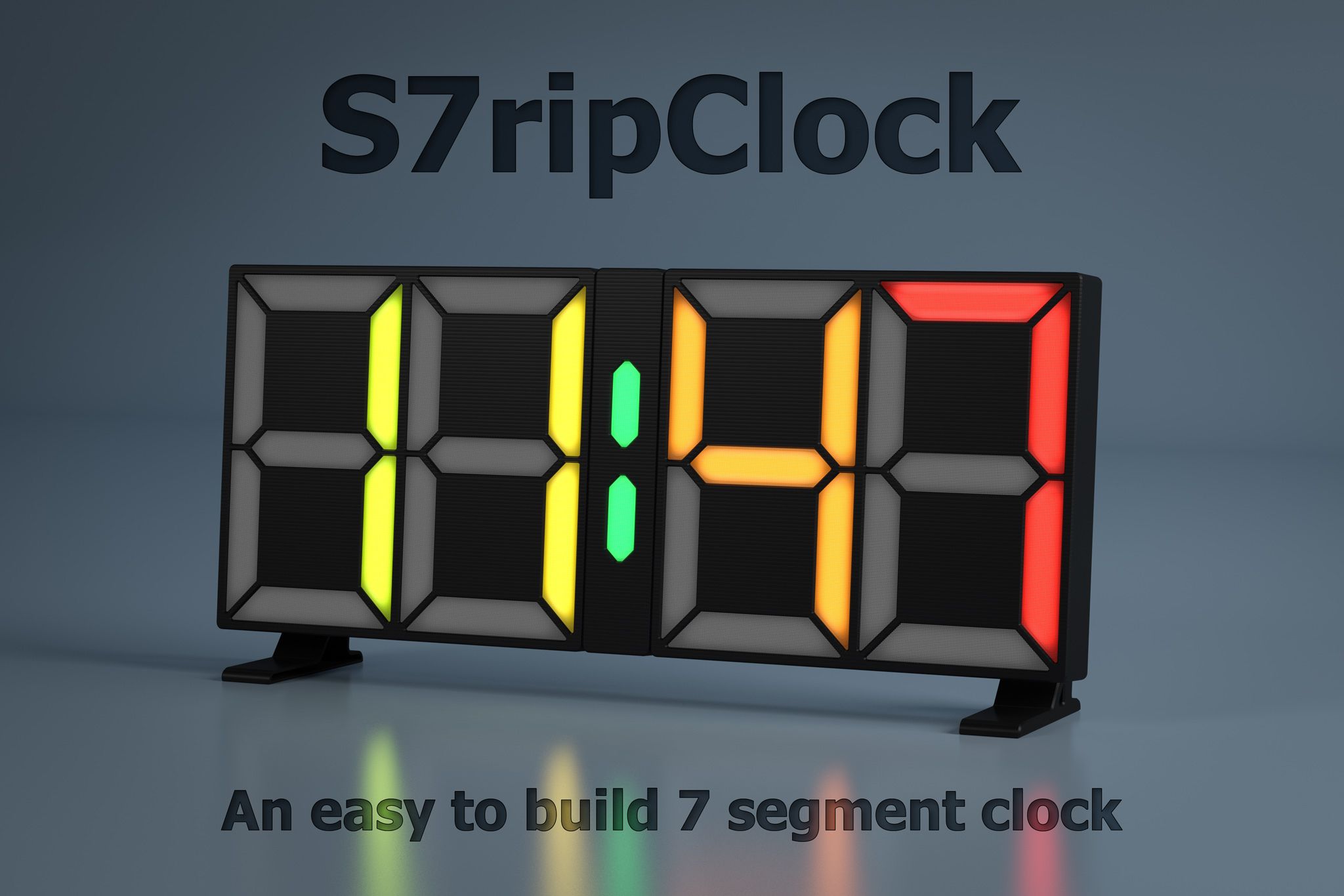 S7ripClock - Basic Edition : 11 Steps (with Pictures) - Instructables
