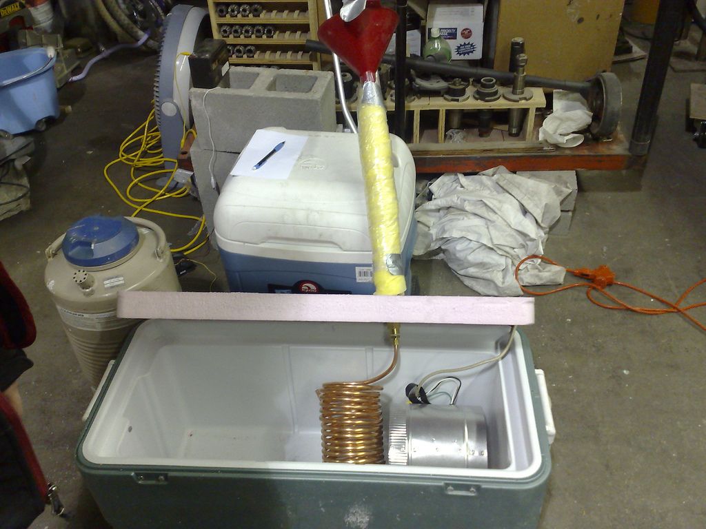 Thermal Test Chamber for Edge of Space Testing. : 5 Steps (with ...