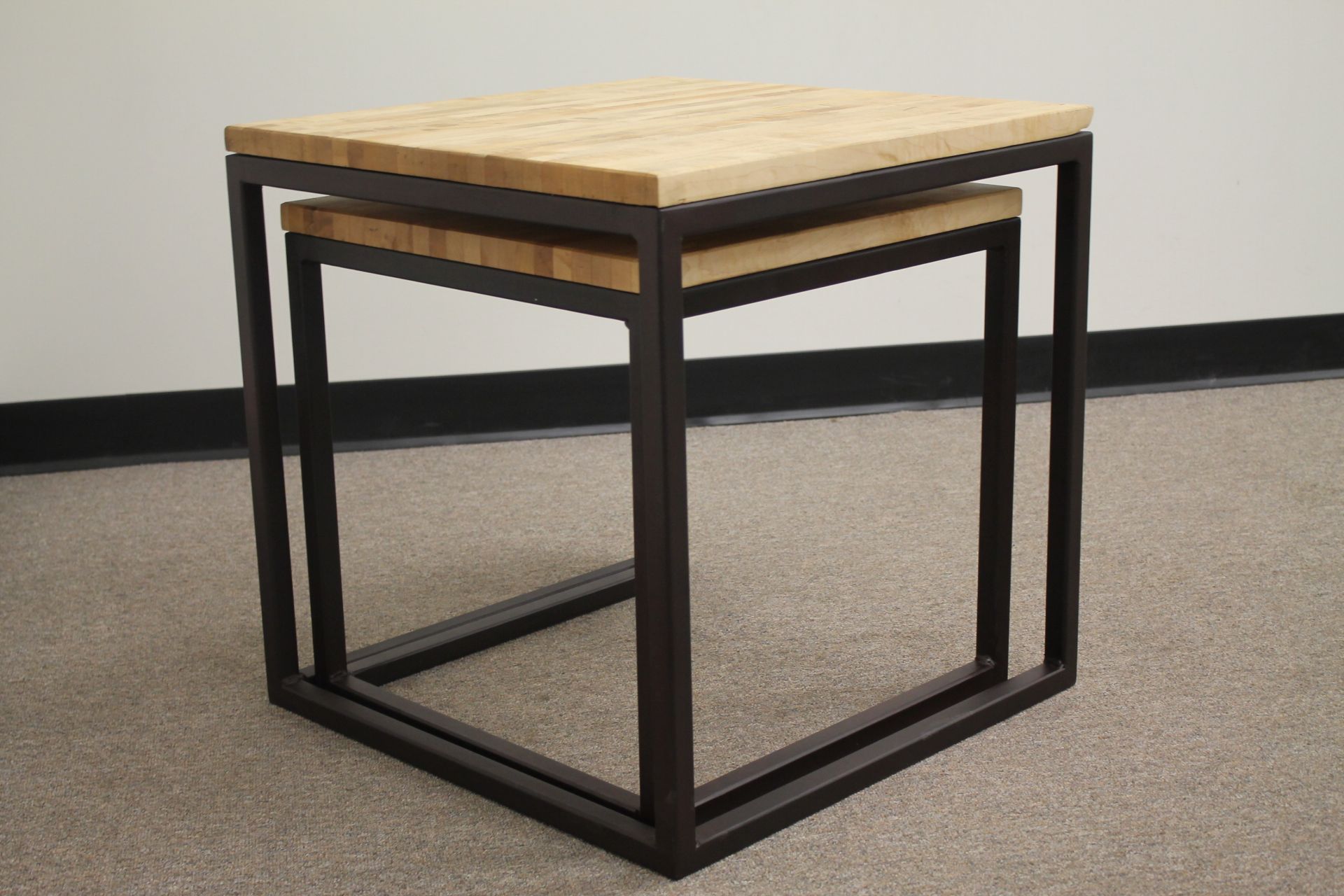 Nested Cube Butcher Block Tables : 17 Steps (with Pictures) - Instructables