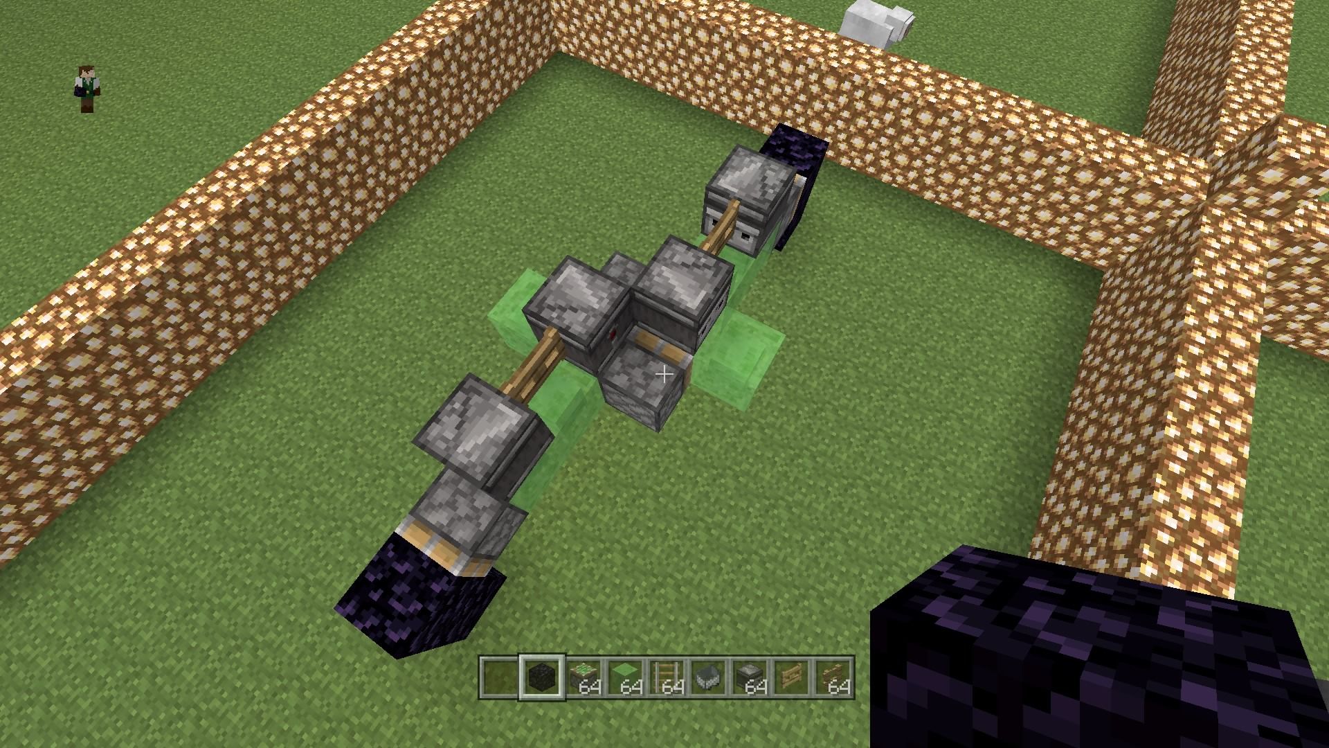 Minecraft SethBling's Simple 2-way Controllable Flying Machine Adapted ...