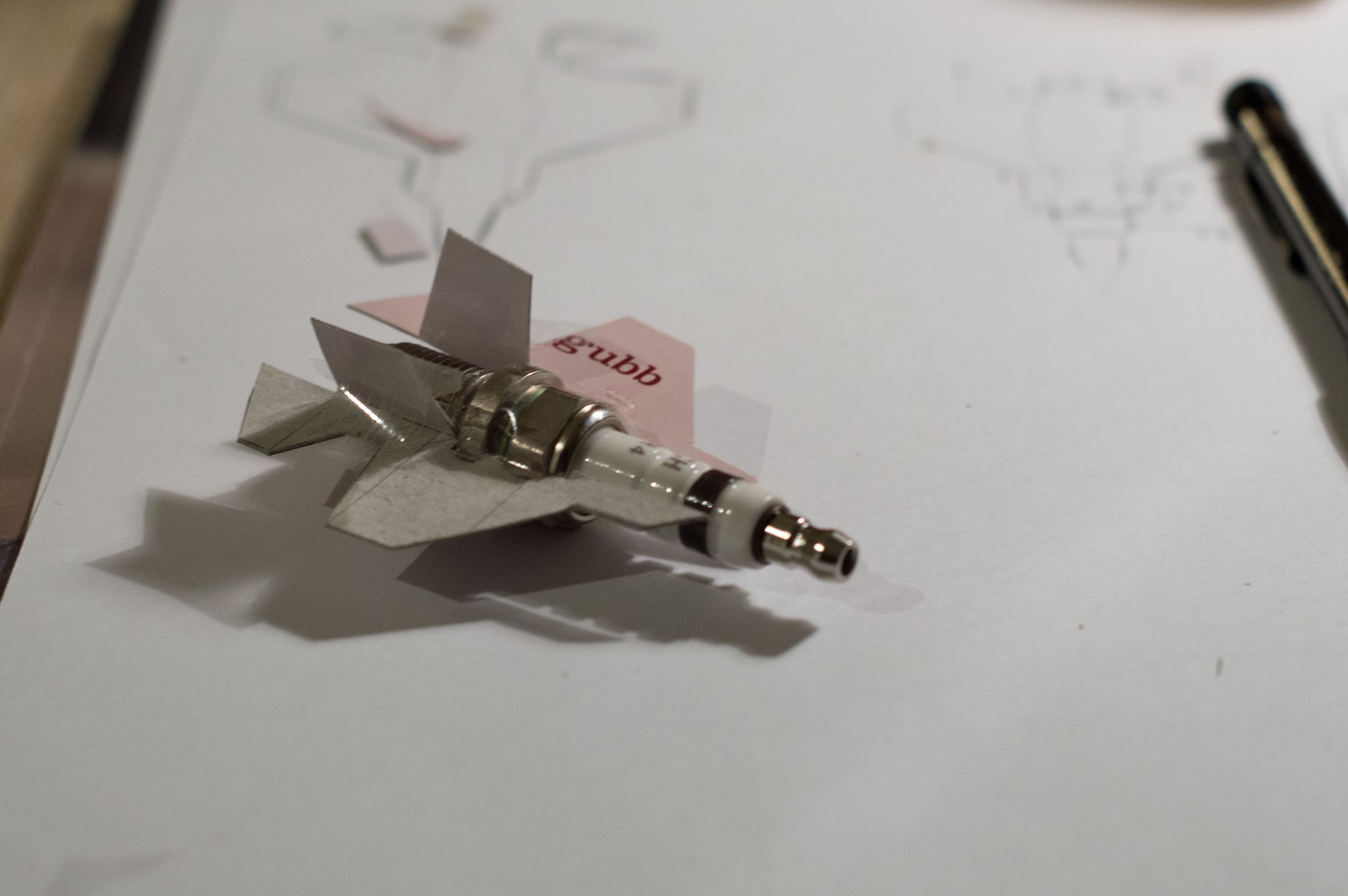 No-Weld Spark Plug Aeroplane : 9 Steps (with Pictures) - Instructables