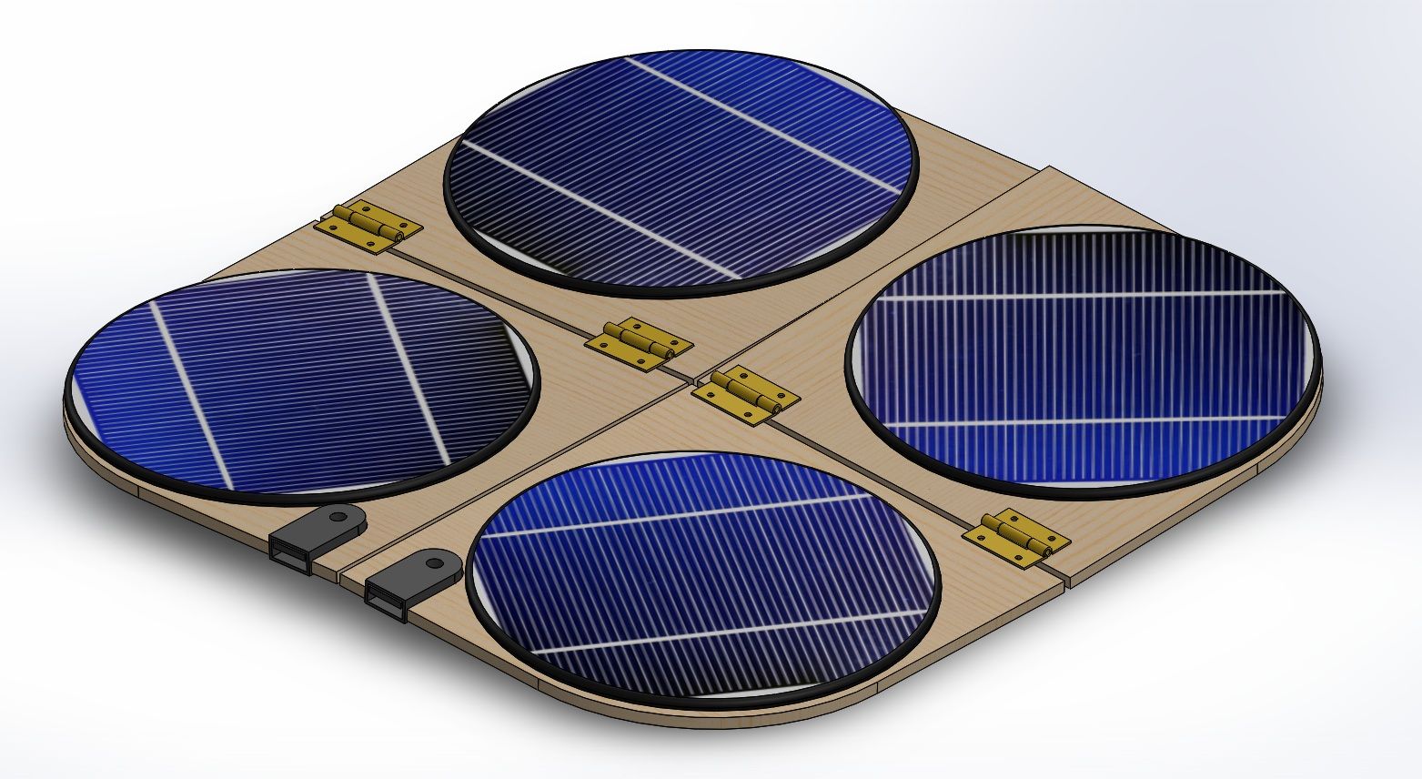Folding Solar Panel ; Foldapan : 4 Steps (with Pictures) - Instructables