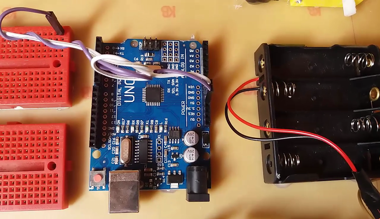 Arduino - Obstacle Avoiding Robot (with L293D) : 11 Steps (with ...