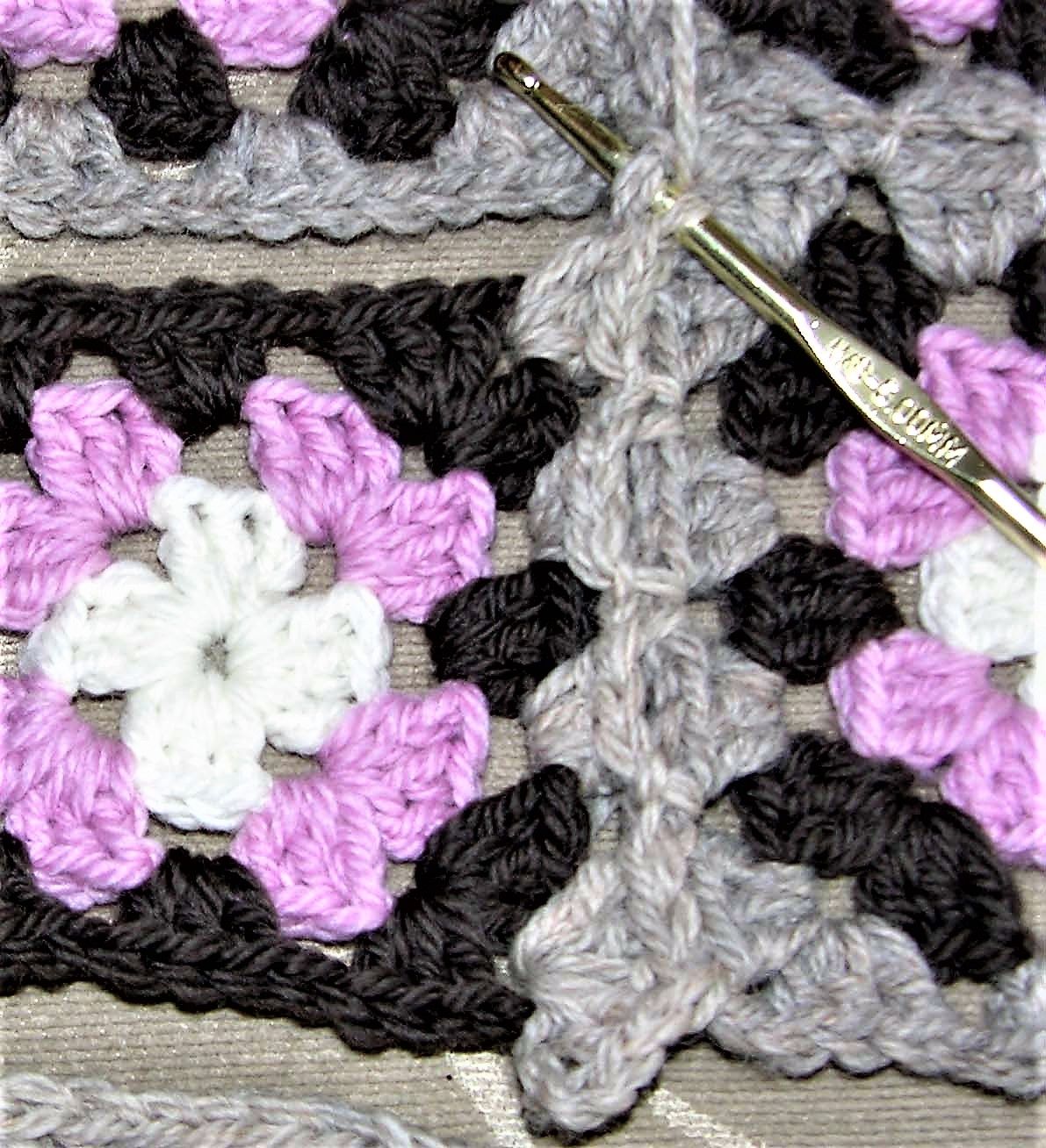 Traditional Granny Square Bedspread : 20 Steps (with Pictures ...