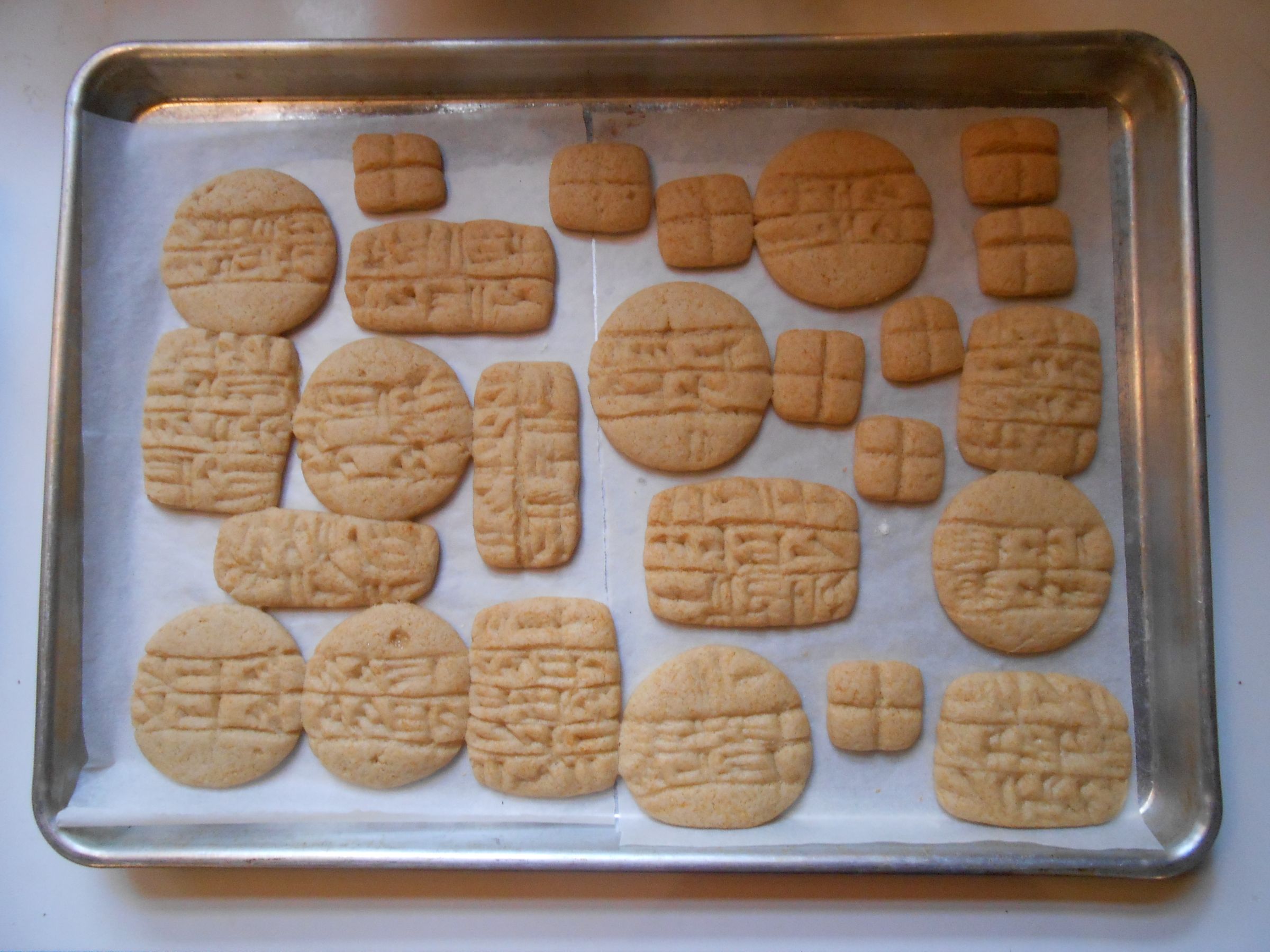 Cuneiform Clay Tablet Cookies : 7 Steps (with Pictures) - Instructables