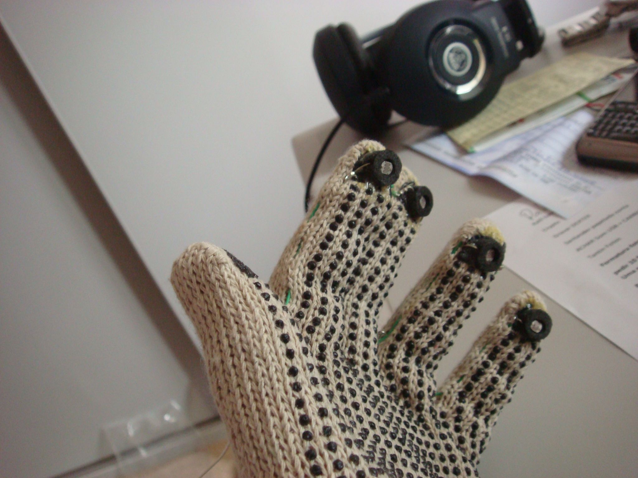Drumming MIDI Glove Using Arduino and Light Sensors (with Pictures ...