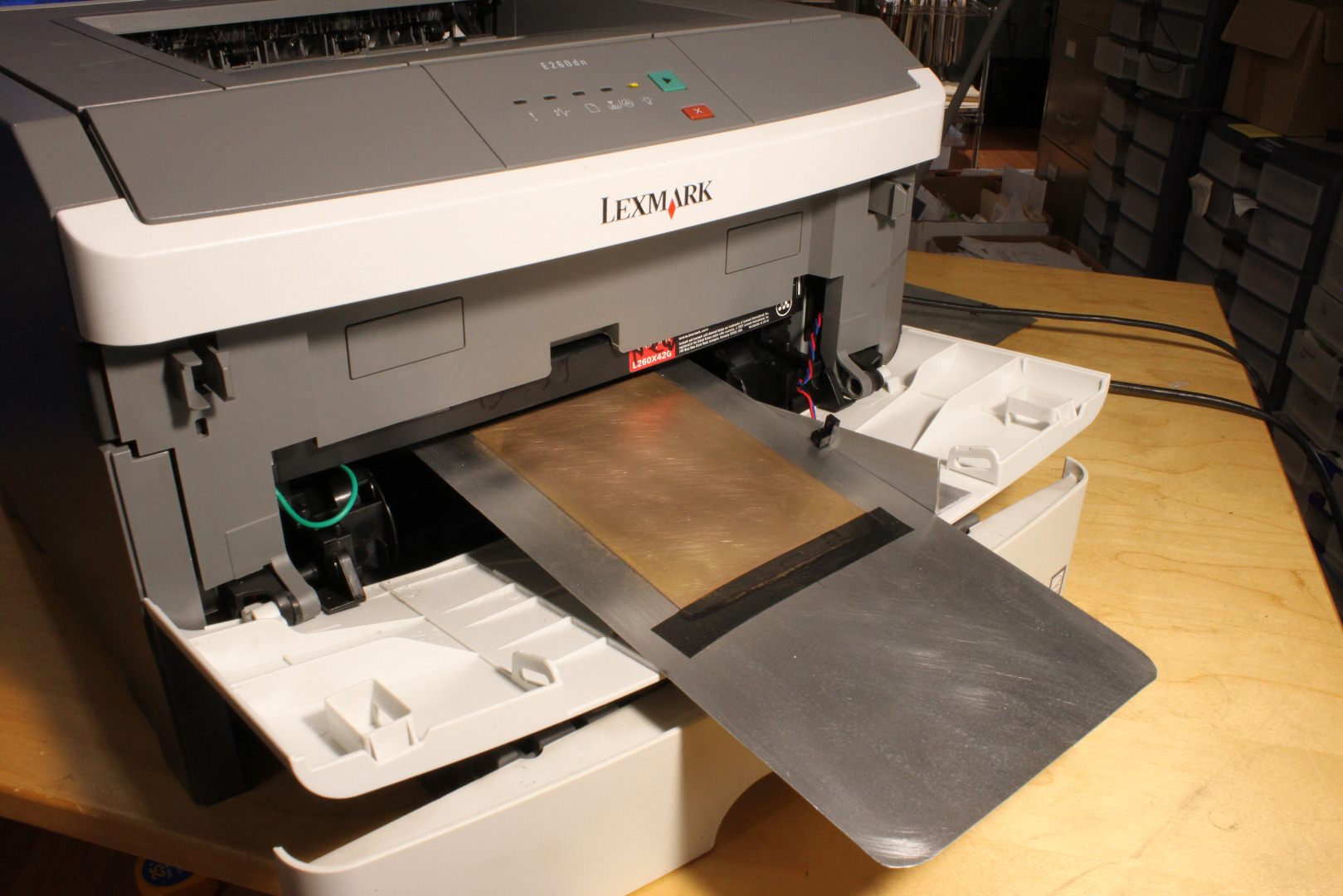 Modification of the Lexmark E260 Laser Printer for Direct Laser ...