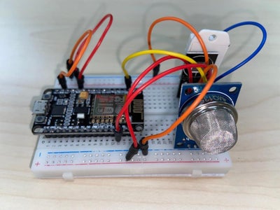 Air Quality Monitoring System Using NodeMCU With IoT : 7 Steps ...