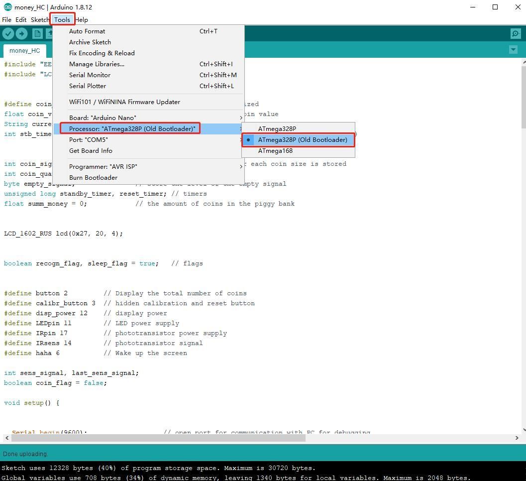 How to Make DIY Coin Counting Bank Using Arduino, Smart Money Box ...