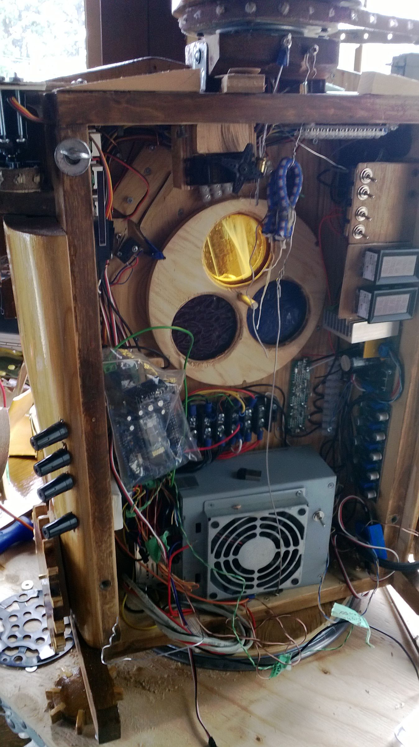 Steampunk Style Demi-droid EZ-Robot Controlled - Instructables