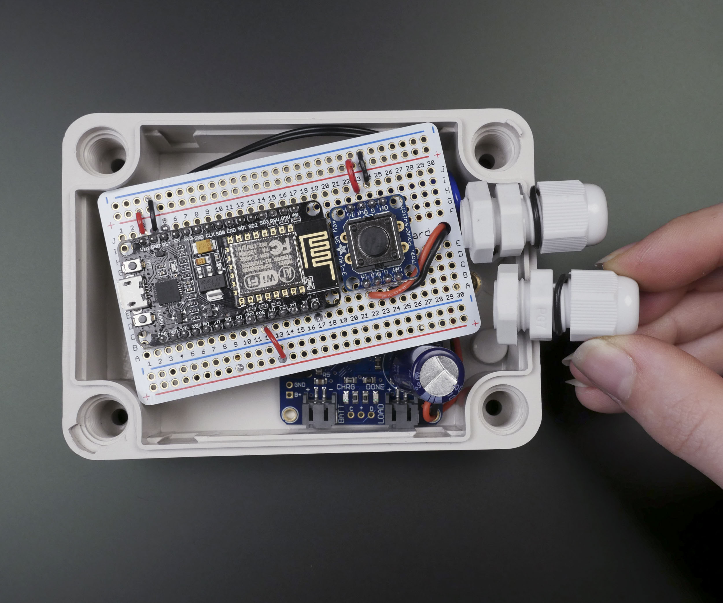 Solar Soil Moisture Meter With ESP8266 : 10 Steps (with Pictures ...